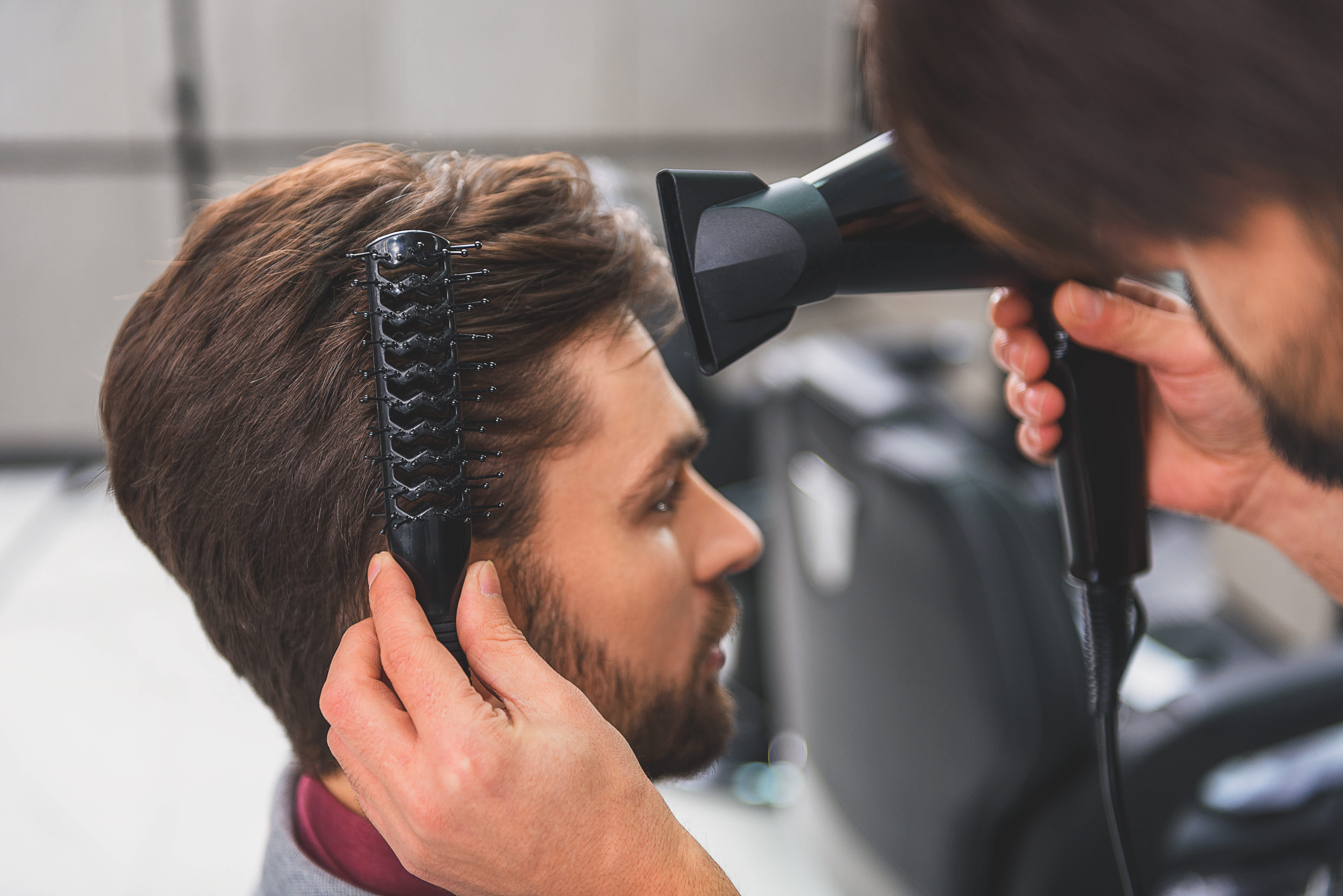 Men s Haircut Blow Dry BARBER SERVICES Billy The Barber Nearest