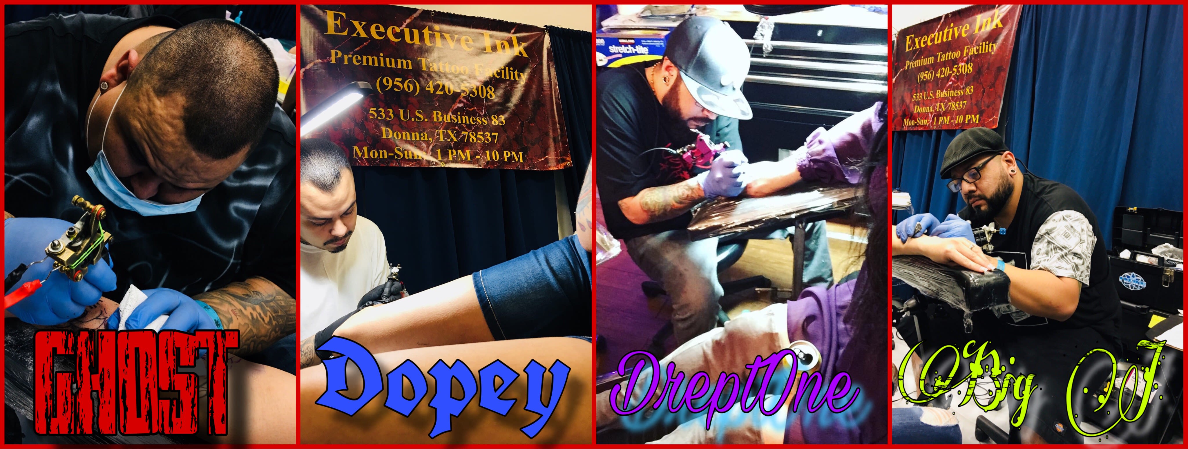 Donna Tx Tattoos Executive Ink Tattoo Shop In Donna