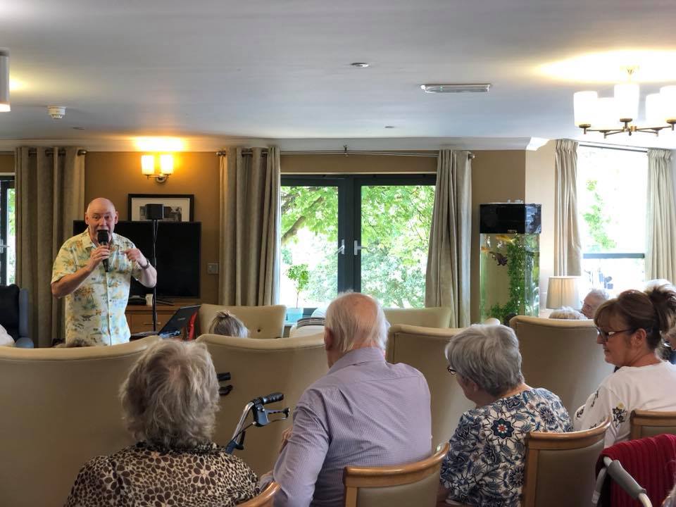 Ian Jenkins, Entertainer for the Young at Heart | Manchester Entertainer