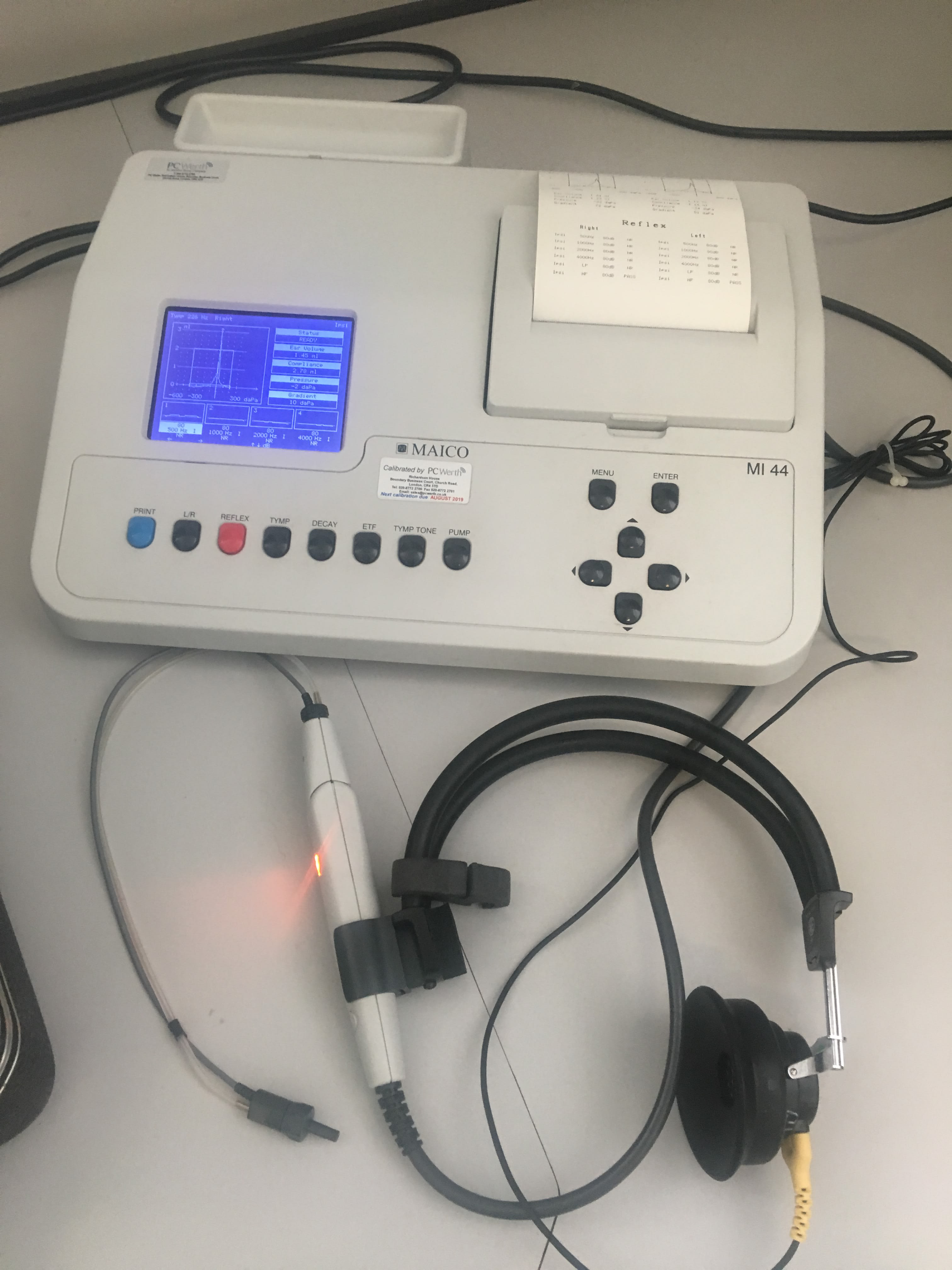 Audiometric Equipment Service & Calibration - Audiology Services ...