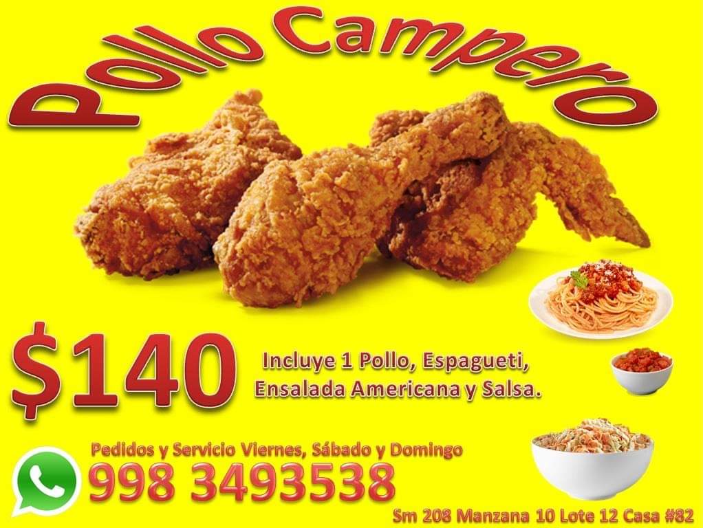 Pollo Campero Paco | Cancún