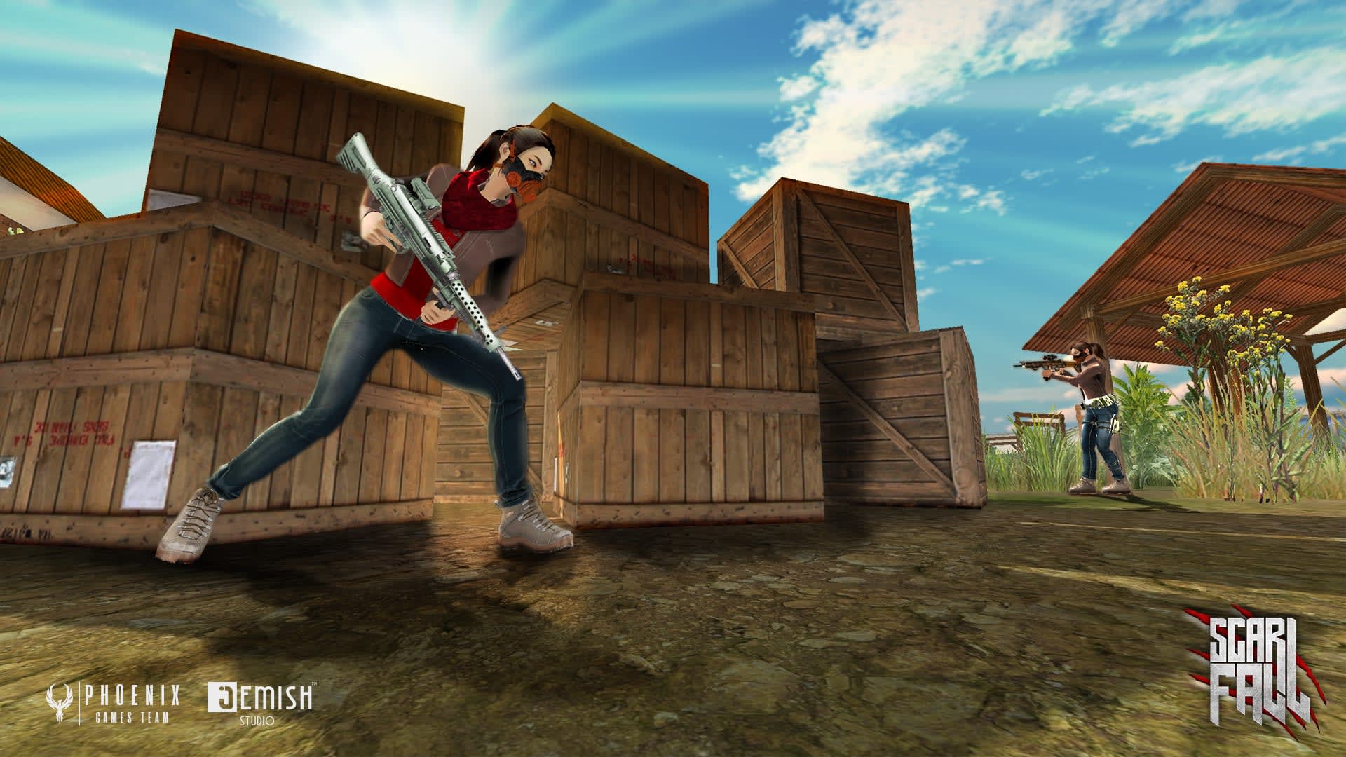 Game Play With Fierce Action - ScarFall - The Royale Combat