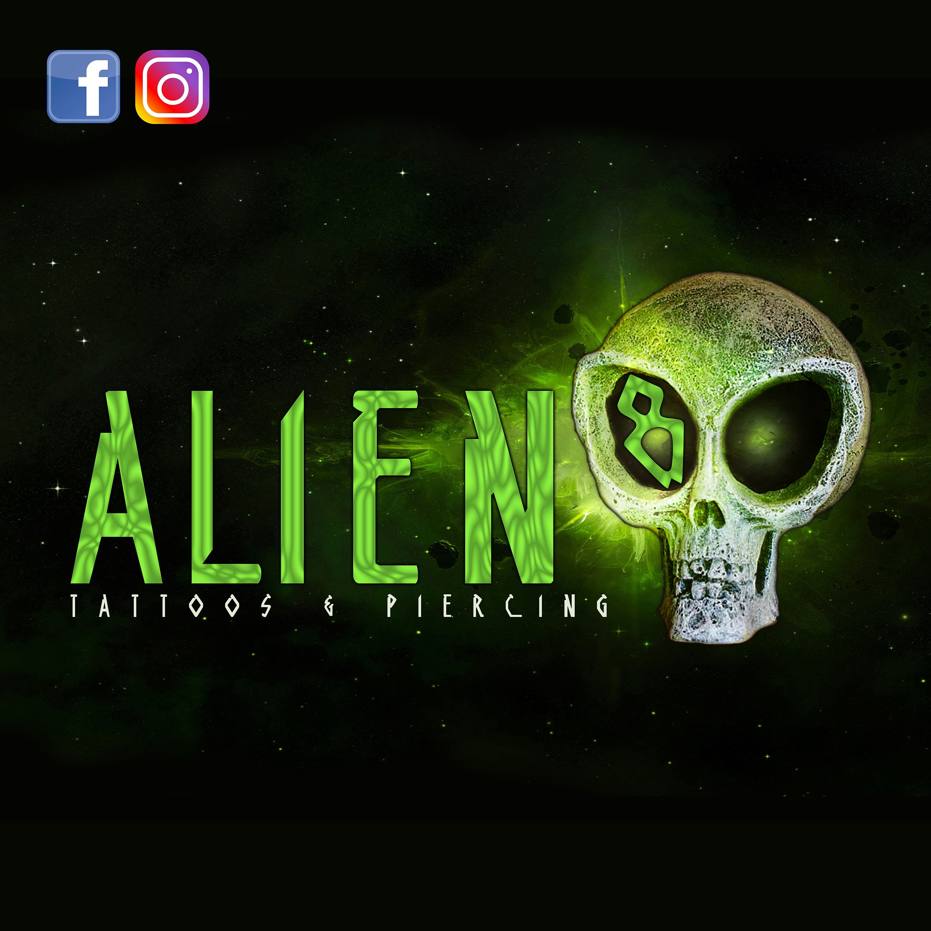 Alien 8 Tattoos And Piercings | Southampton