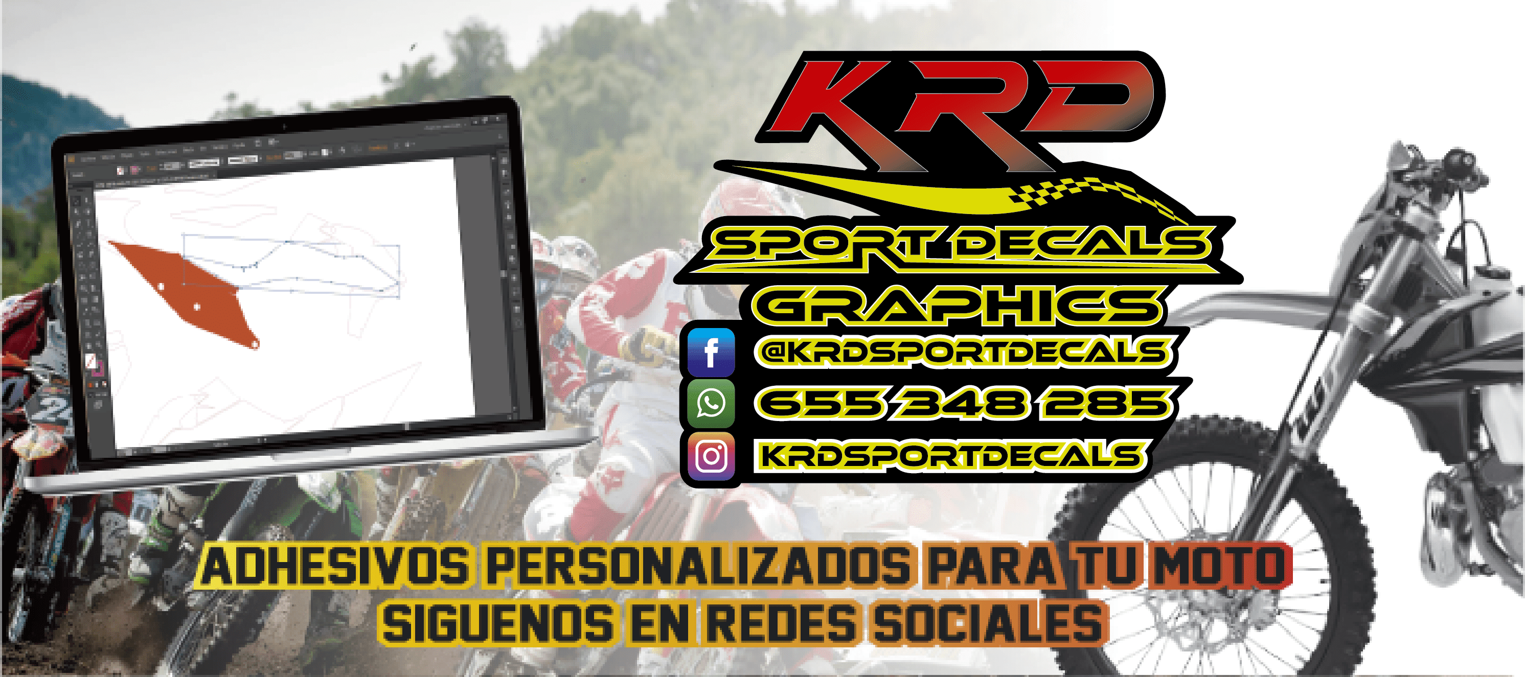 Krd Sport decals - Impresión personalizada | Arquillos