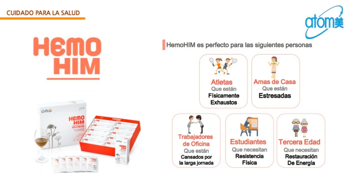 Hemo Him - Ofrecemos - Atomy Monterrey México | San Nicolás de los Garza
