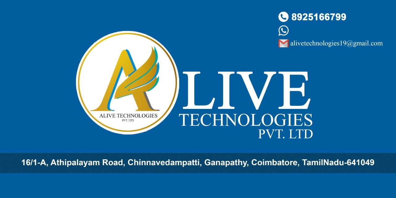 Alive Technologies - App Development | Coimbatore