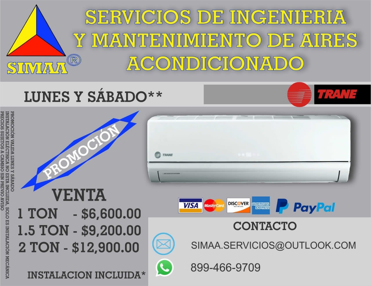 Aire Acondicionado Trane Toneladas Inverter Bulk Prices | www ...