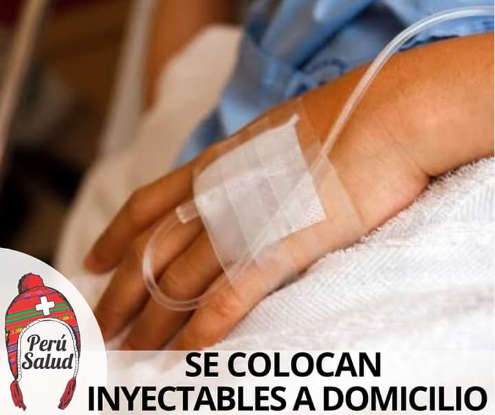 Colocación de inyectables - Servicios de salud a domicilio - Perú Salud ...