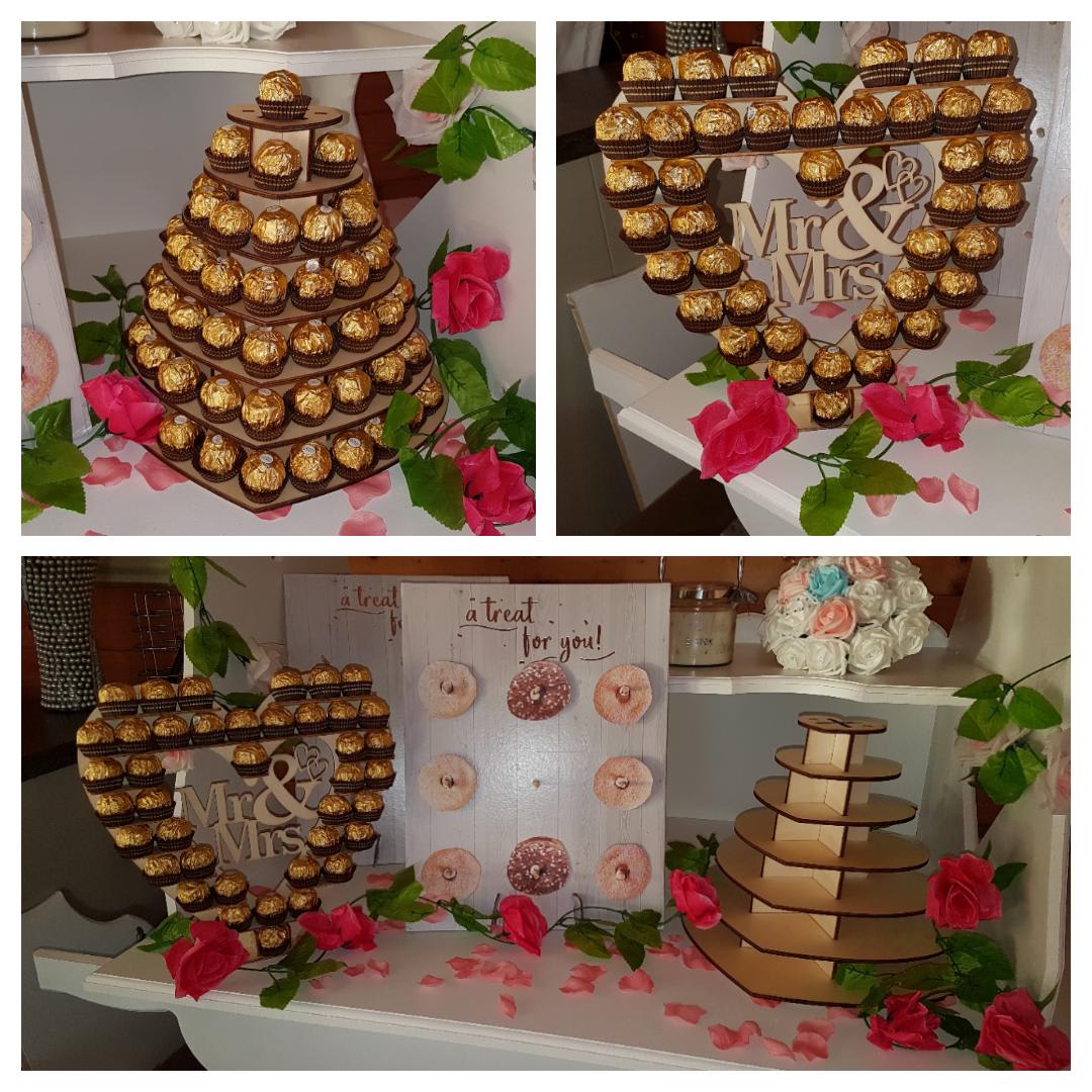 Ferrero Rocher, Donut stands, Donut Stacker & Sweet Cone Holder