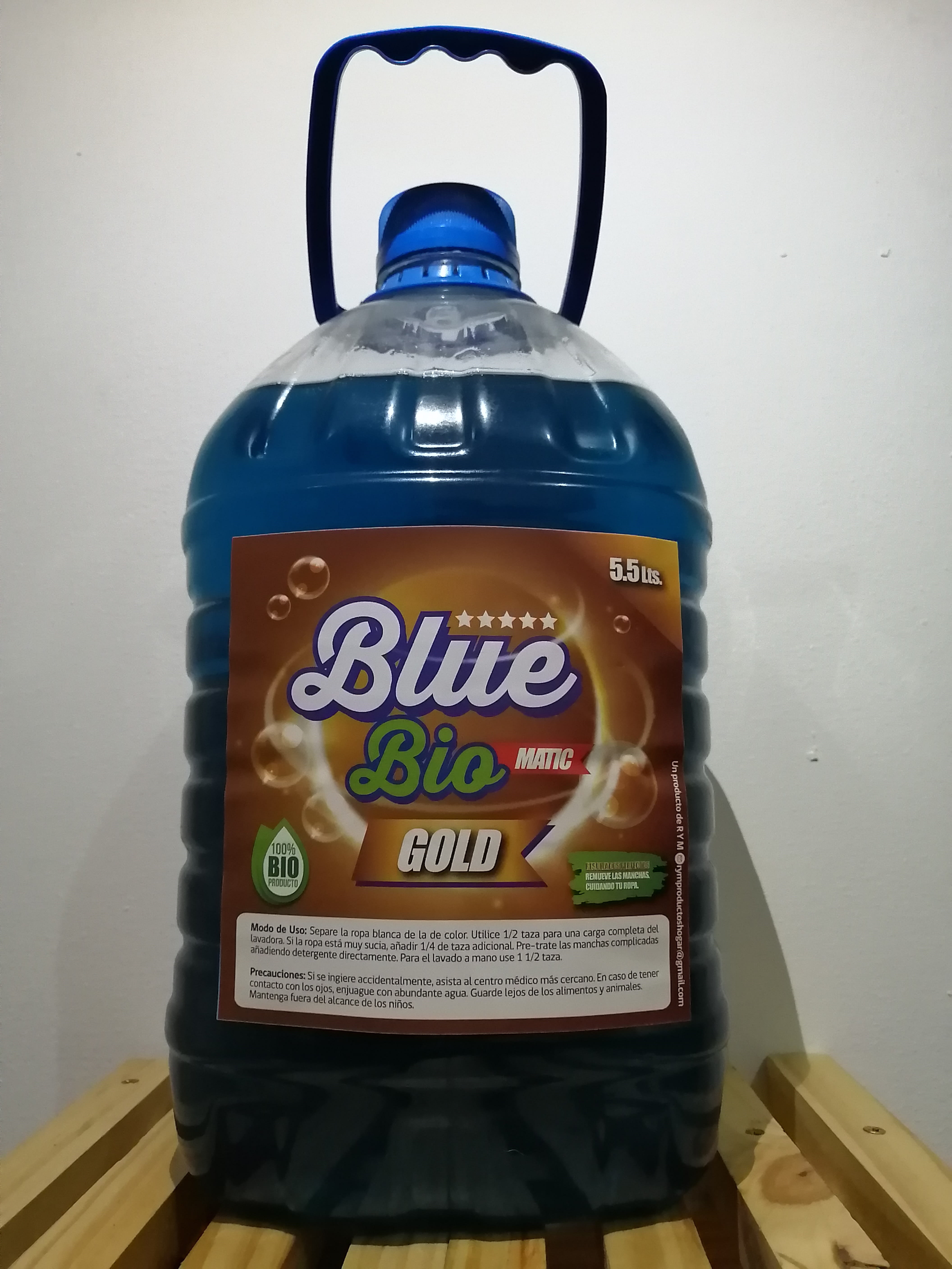 Detergente Blue Gold - Limpieza - R Y M Productos Hogar | Paine