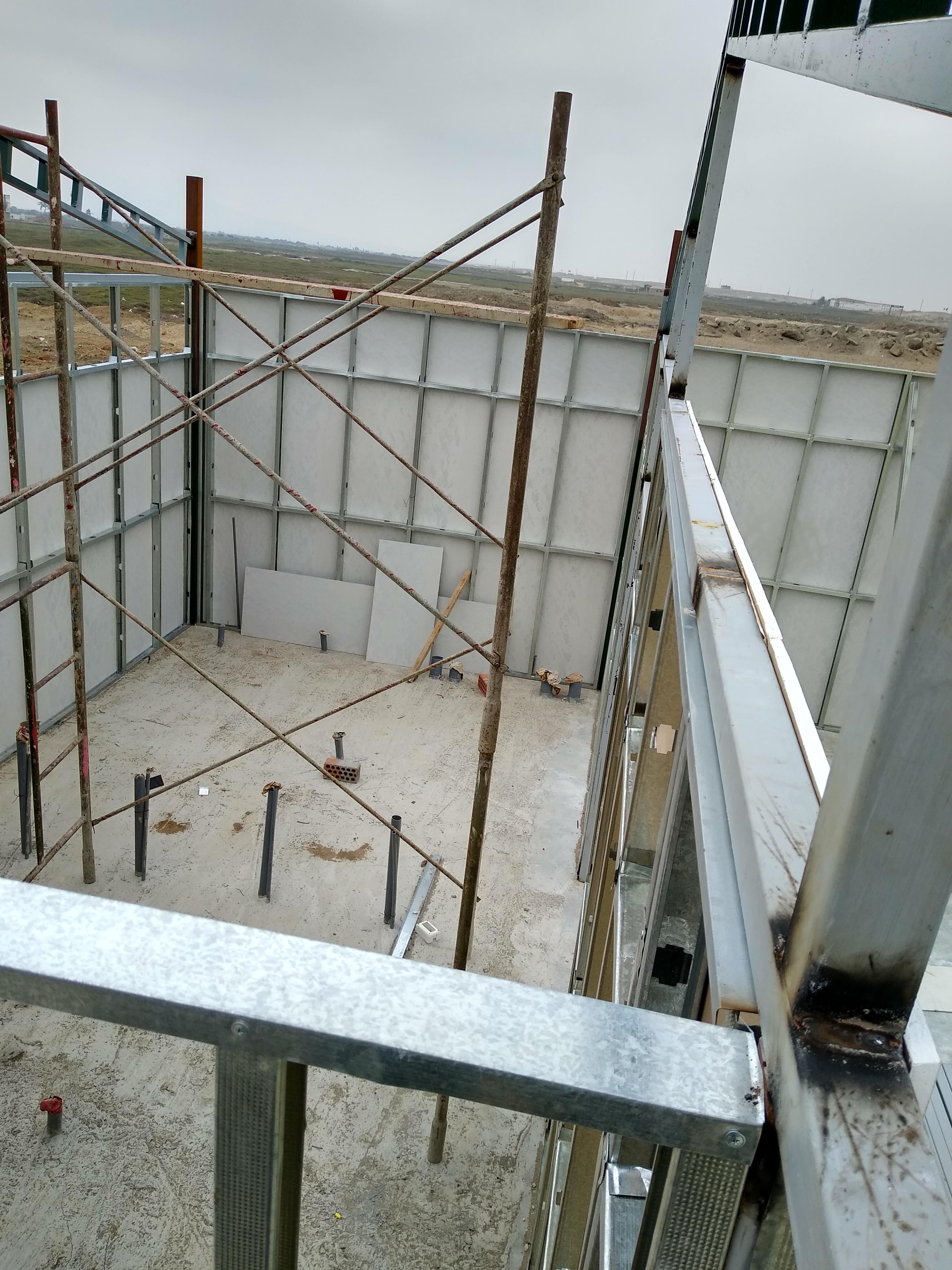 Instalación de sistema drywall - Nuestros trabajos - Constructora Norte | Chiclayo