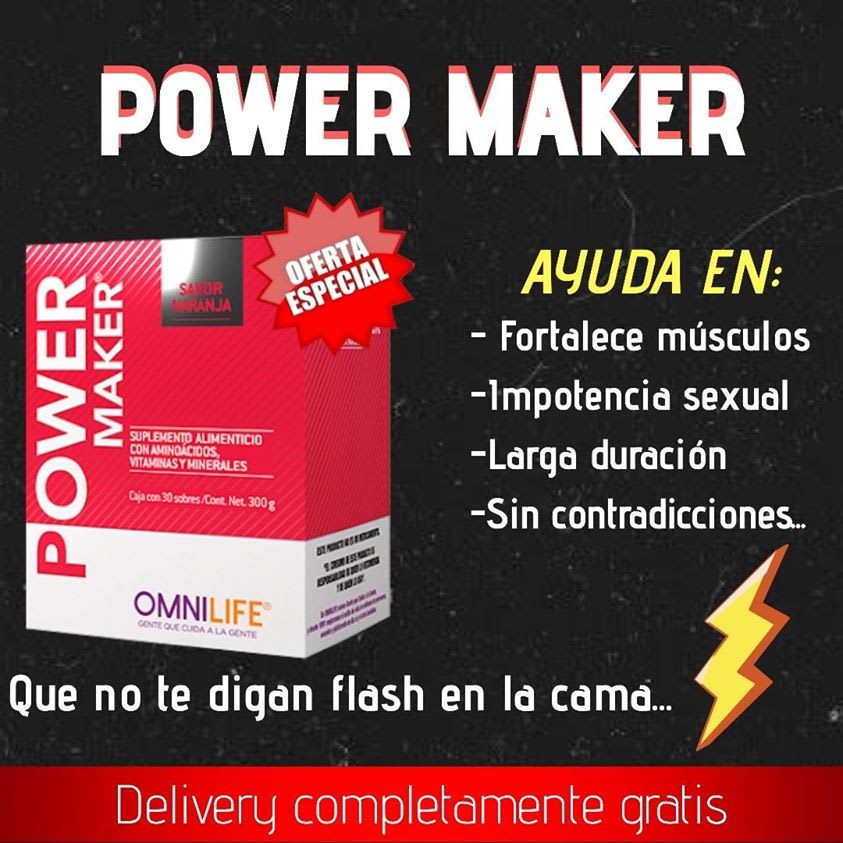 Power Maker Con Su Contenido Omnilife Ecuador Facebook, 41% OFF