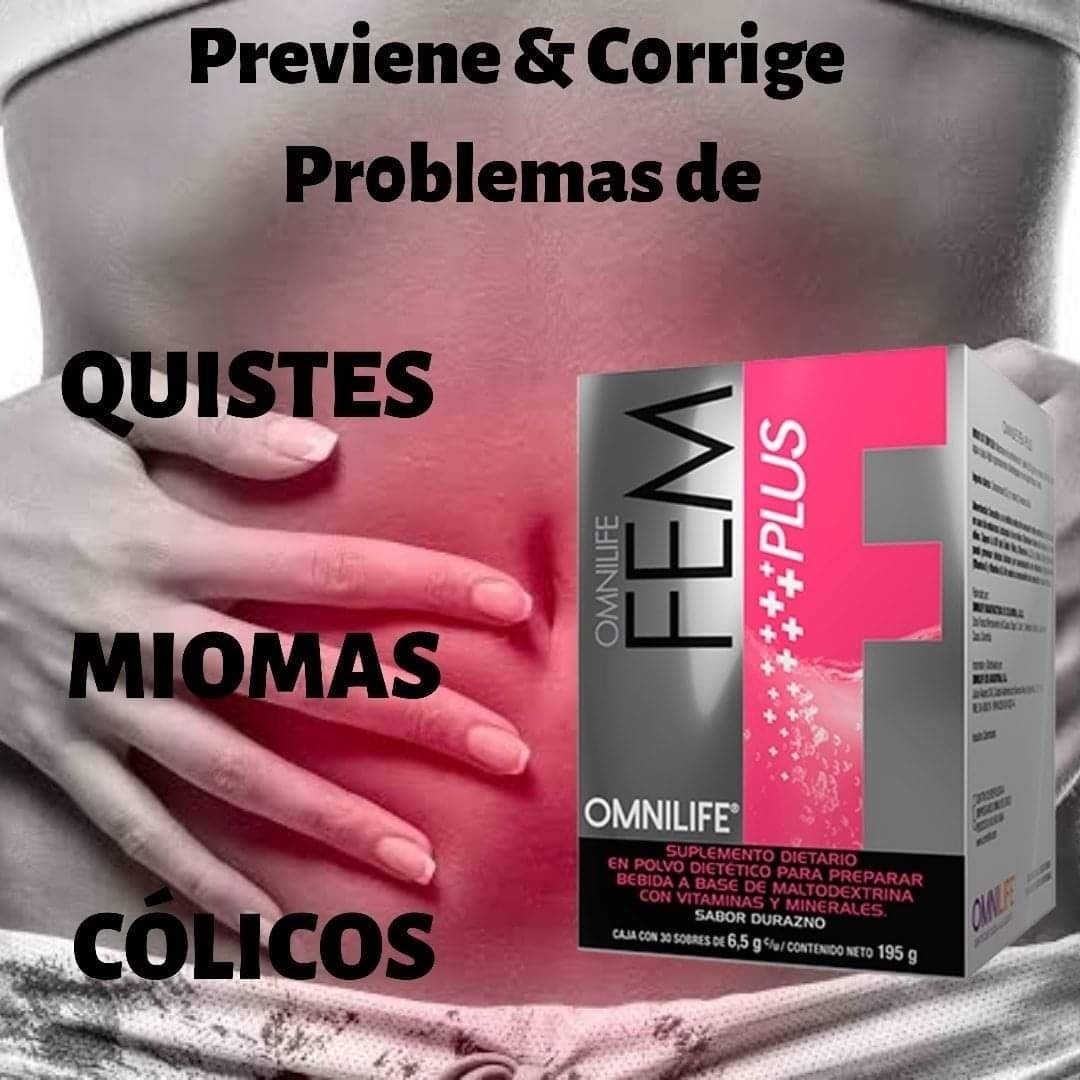 Fem Plus - Suplementos alimenticios - Marco Antonio Nutrición y Salud ...