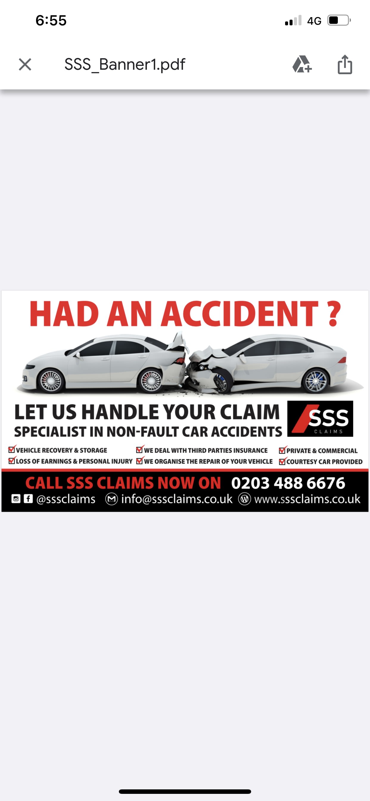 Sss Claims Limited - Auto Mechanic in Forest Gate