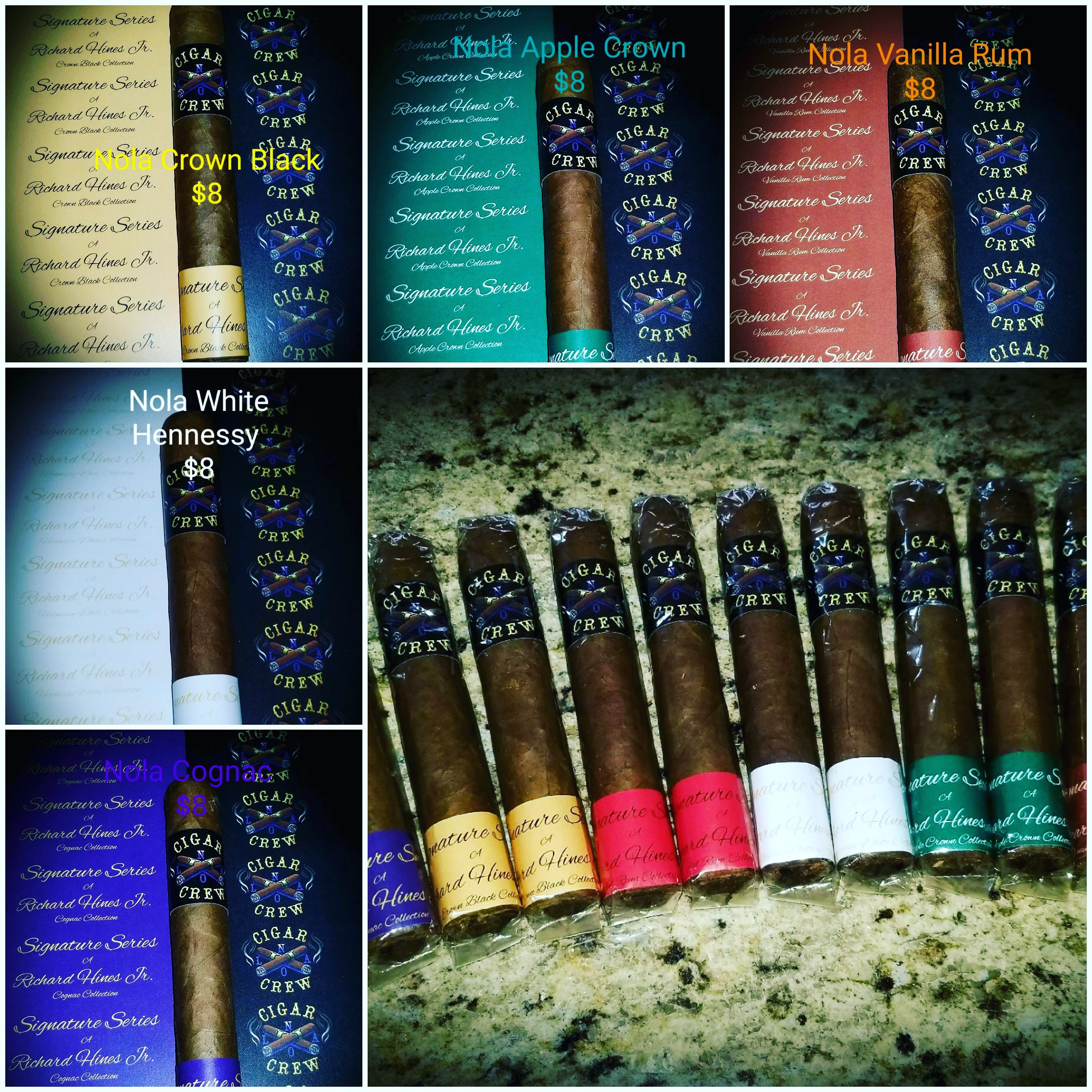 Infused cigars - Nola Infused Collection - Nola Cigar Crew - Tobacco ...