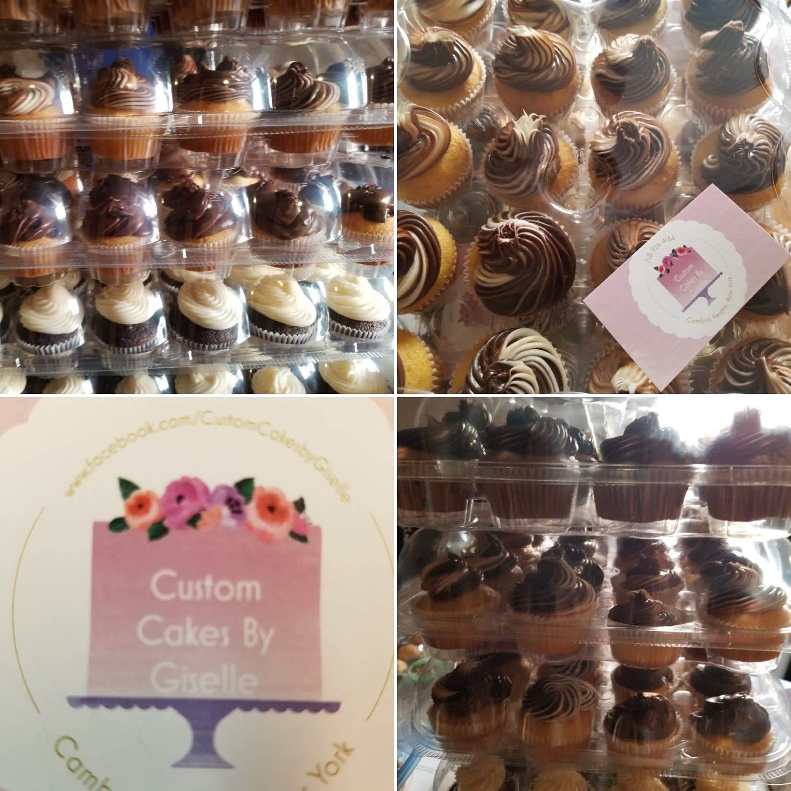 Mini Cupcakes - Cupcakes - Custom Cakes by Giselle - Cake Shop ...