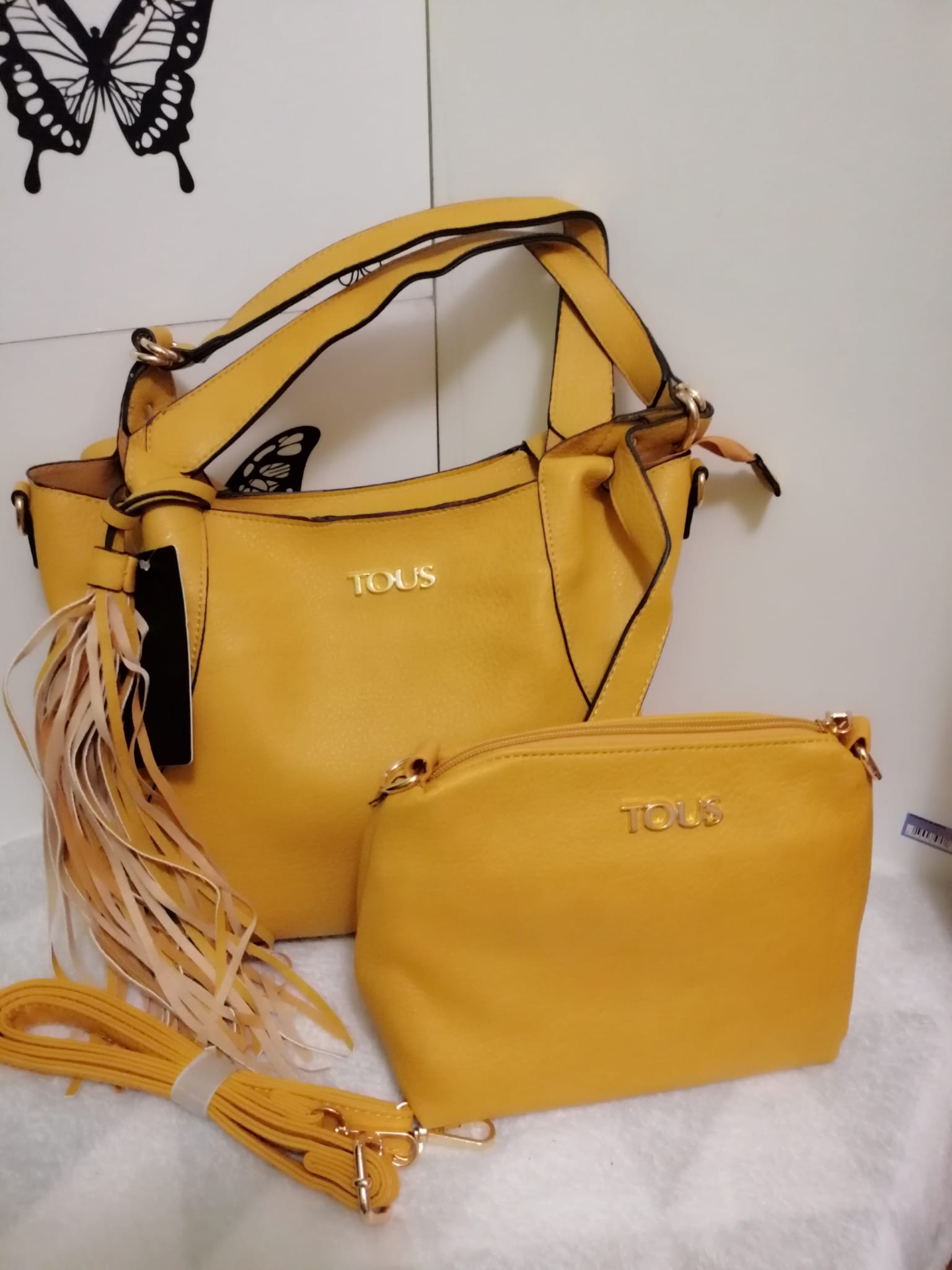 Venta > cartera amarilla > en stock