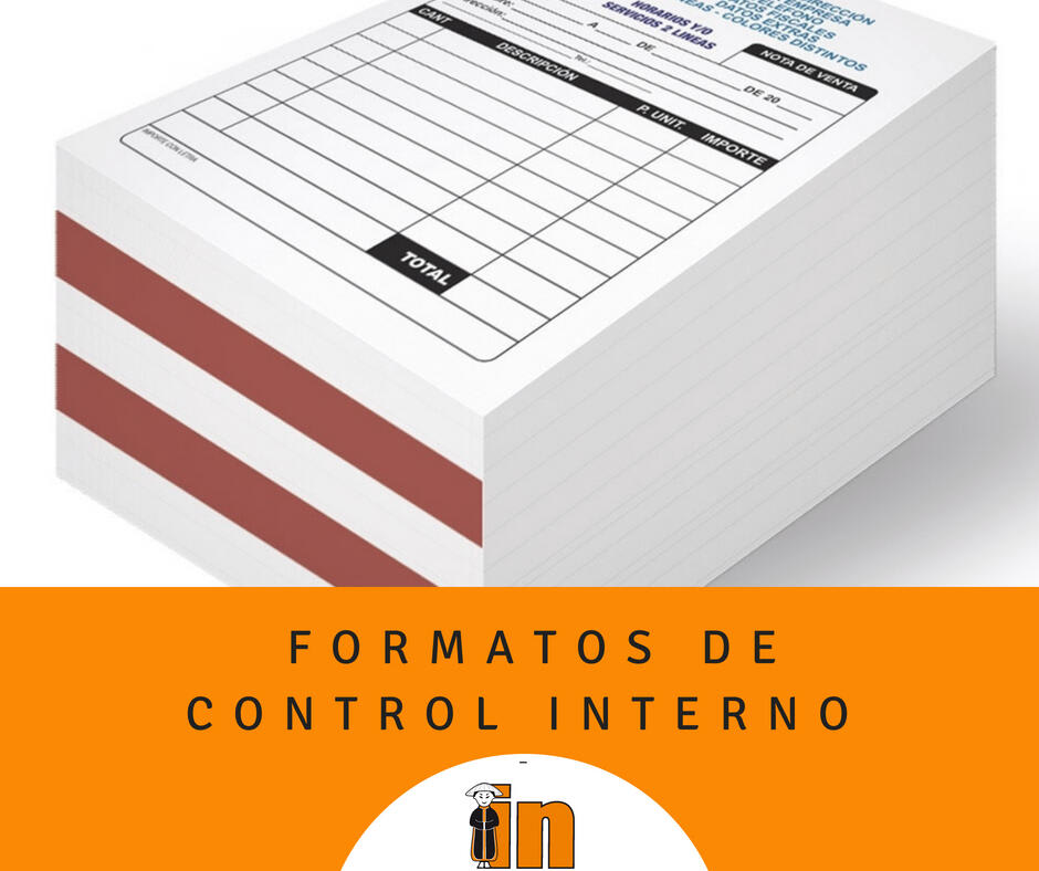 Formatos de control interno - Impresos de calidad - Impresos Nitsuga ...