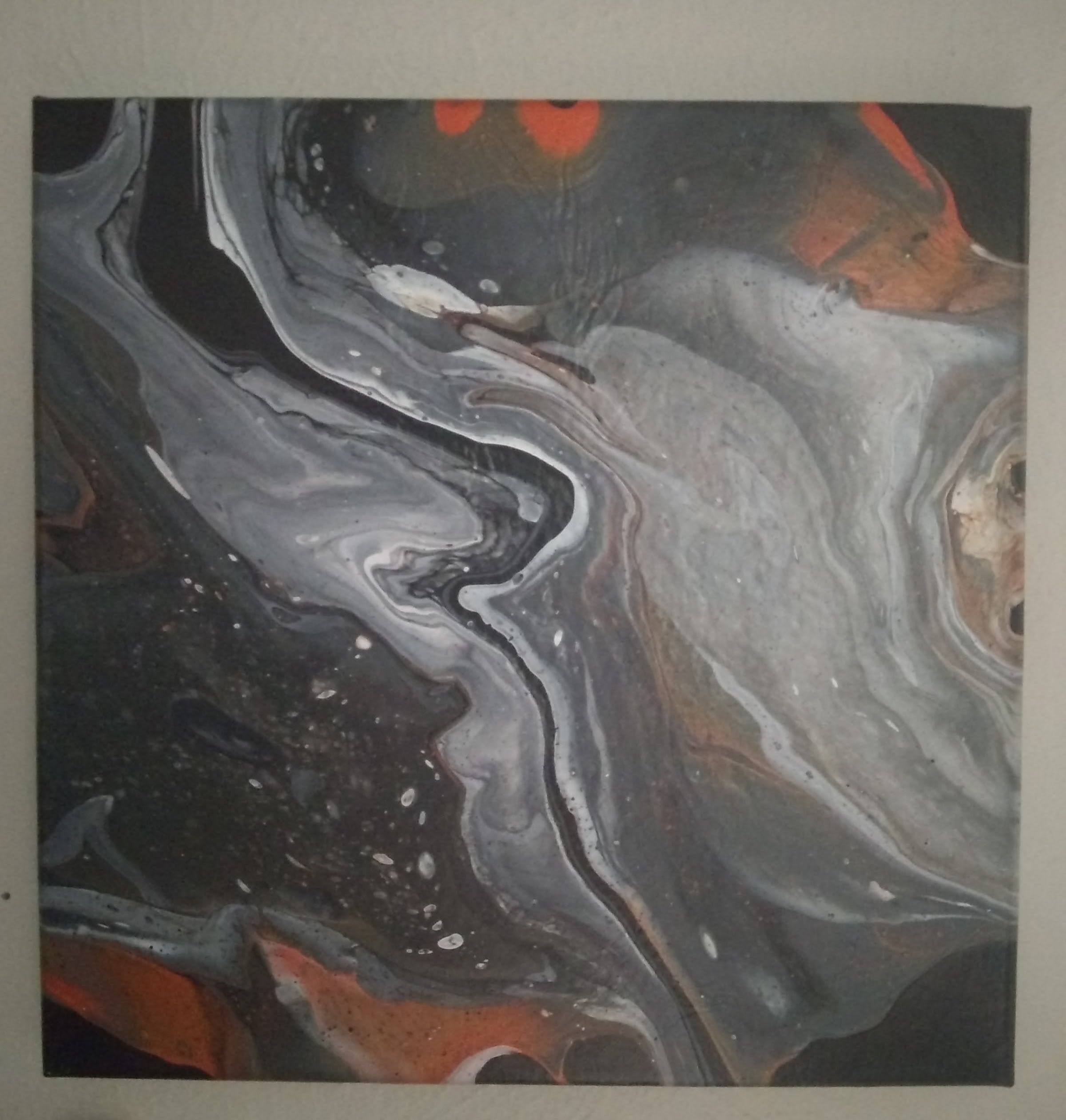 Black River On Fire - Pour Paintings - Apply the Pour | Painter in ...