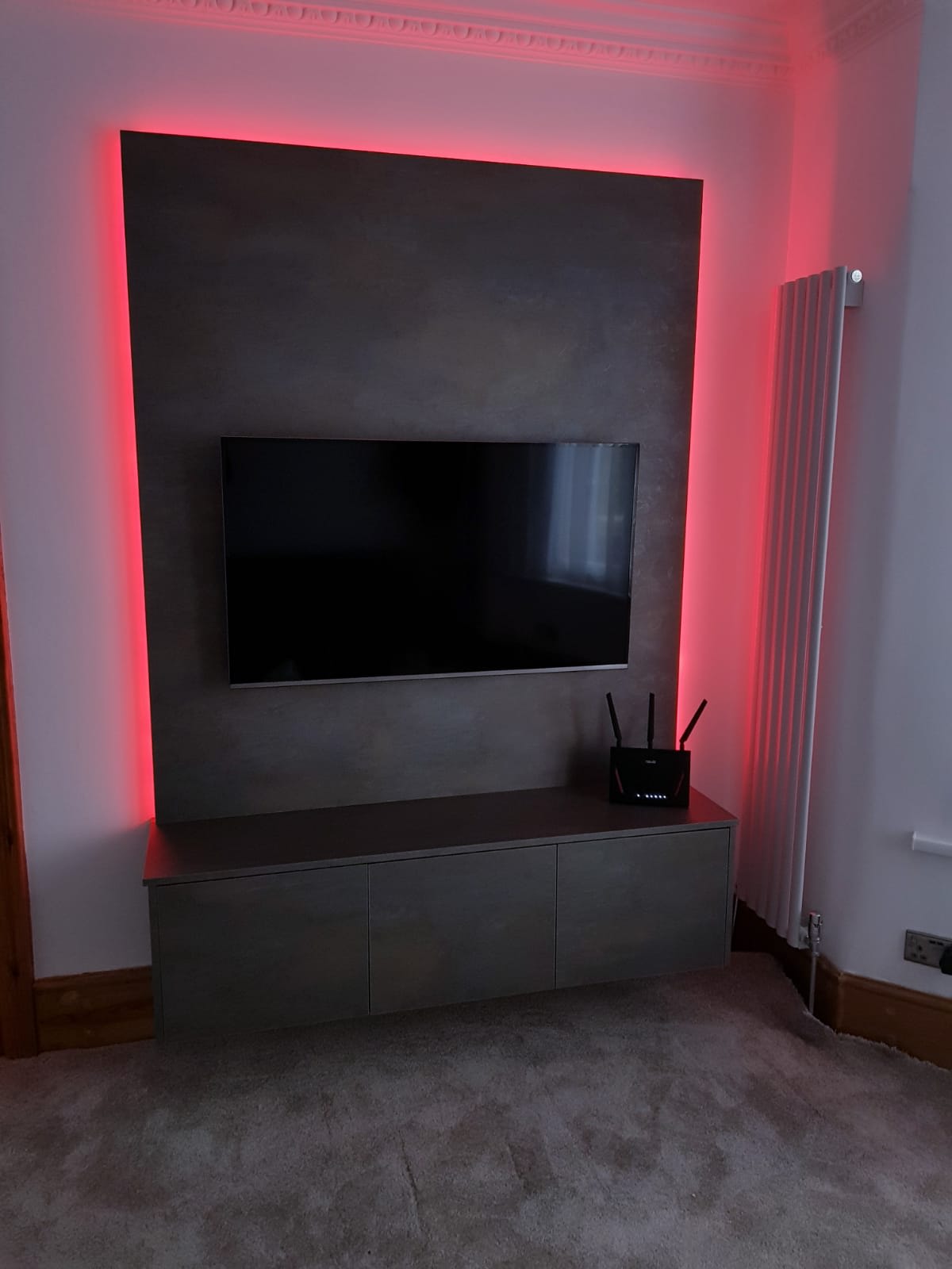 Tv section design - Home Improvements - Hrmani Kitchens & Bedrooms ...