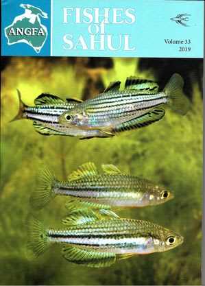 Fishes of Sahul Volume 33. 2019 (Includes Shipping to Canada or the U.S.)