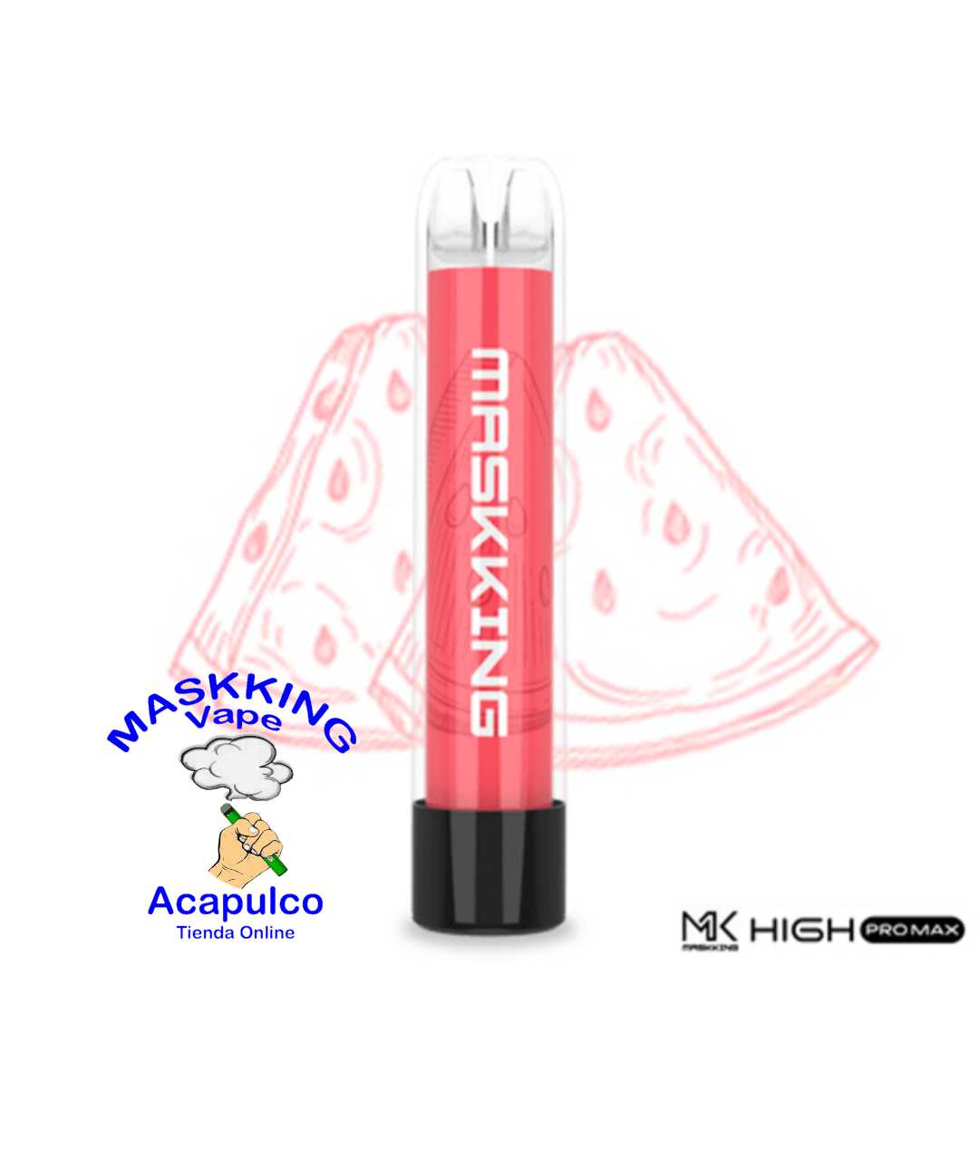 Sandia helada - Maskking PRO MAX 1800 Hits $350 (Con Luces al Vapear ... Sandia helada - Maskking PRO MAX 1800 Hits $350 (Con Luces al Vapear ...