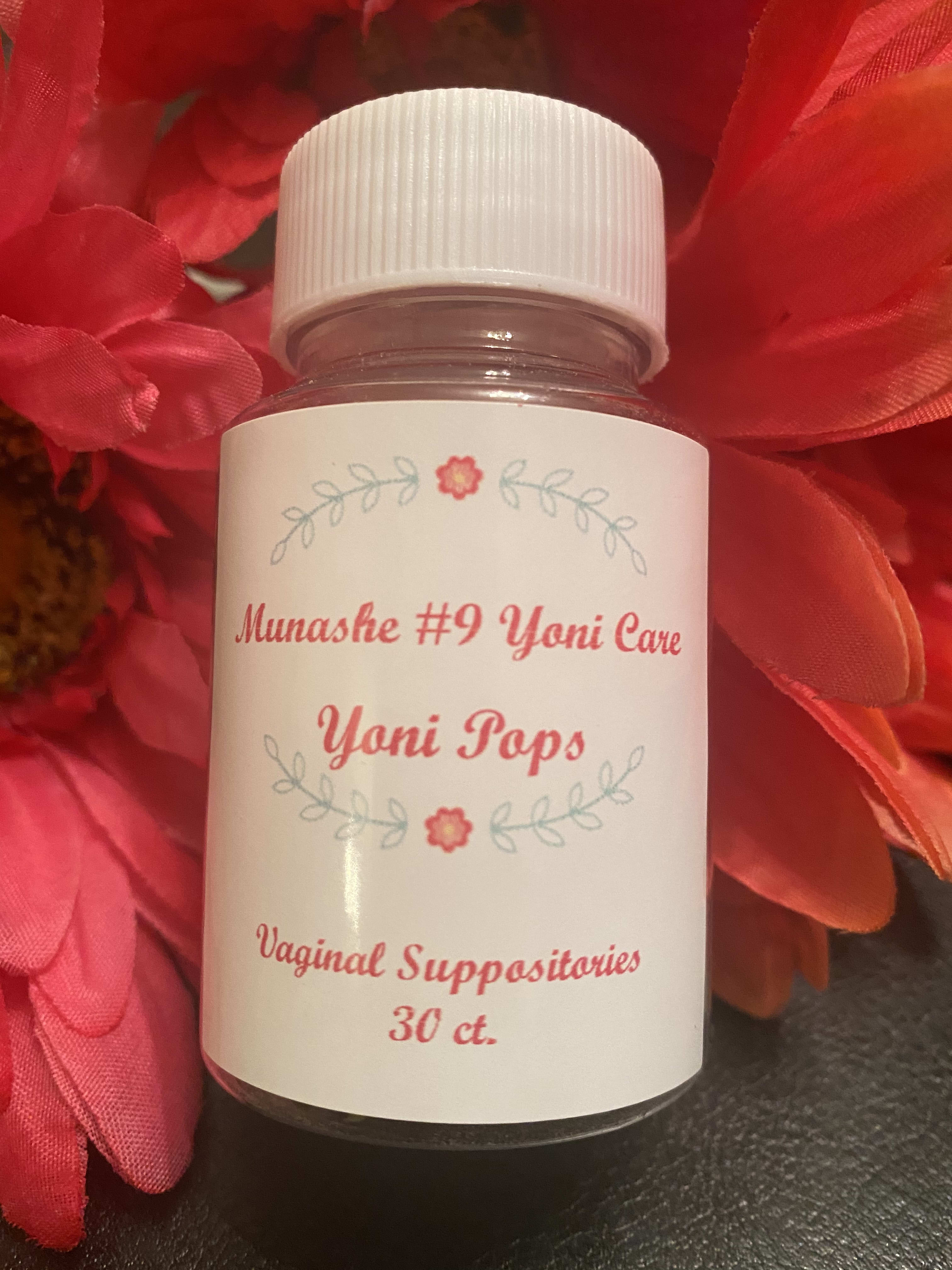 Yoni Pops Vaginal Suppositories - Yoni Vaginal Steaming - Munashe #9 - Wellness Spa | St. Louis, MO