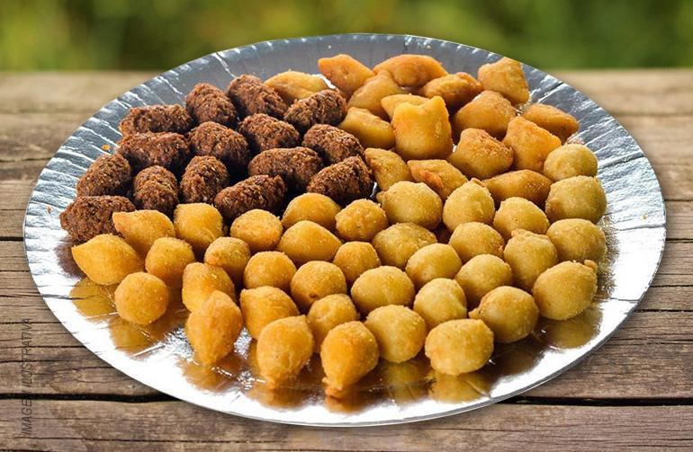 50 Mini Salgados Sortidos - Combos Sem Bebida - Fábrica de Salgados ...