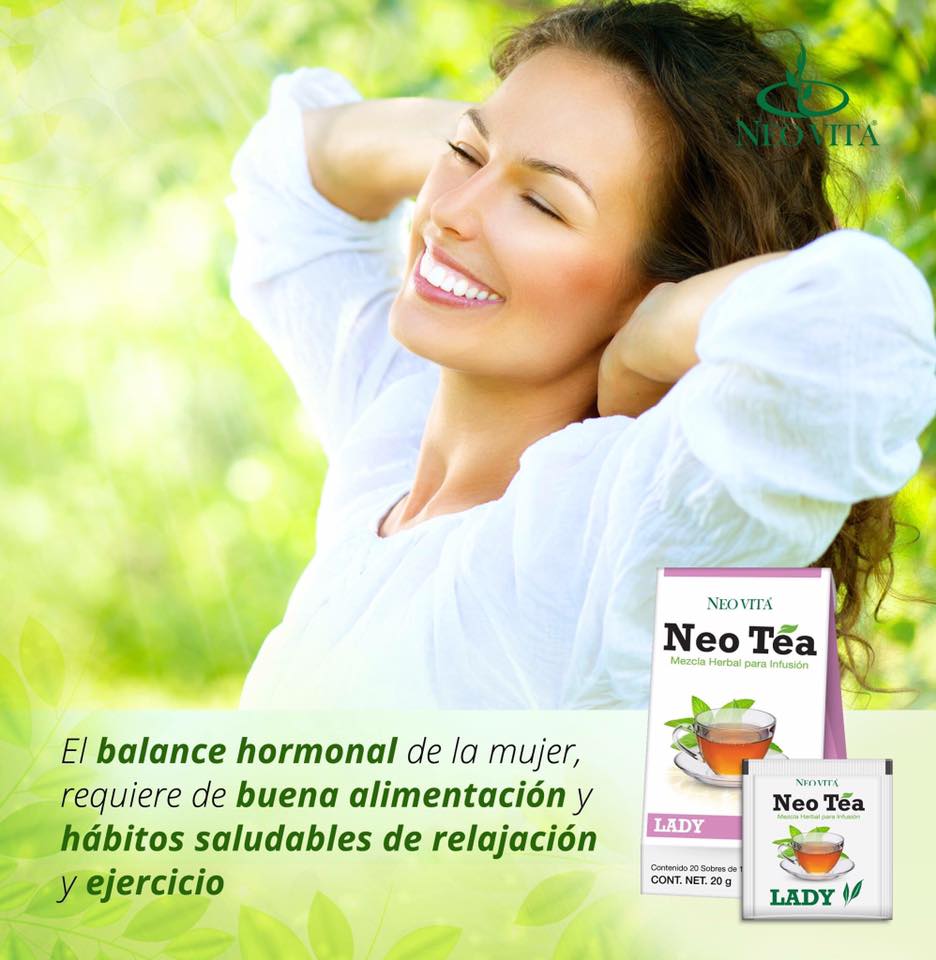 NEO TEA LADY Favorece el balance hormonal de la mujer - NEO TEA NEOVITA ...