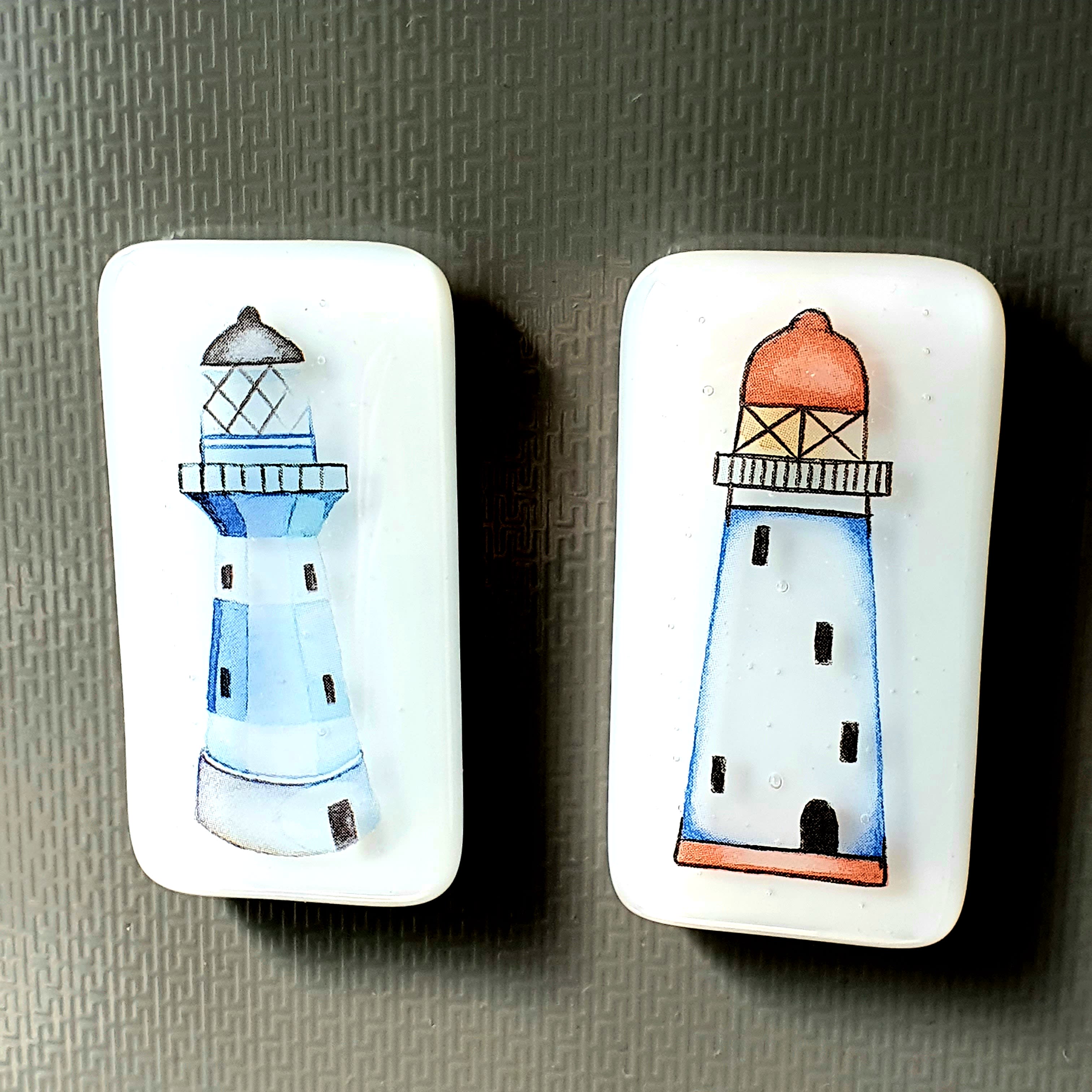 Lighthouse Fridge Magnet, Classic Lighthouse Design Magnet, Choice of ...