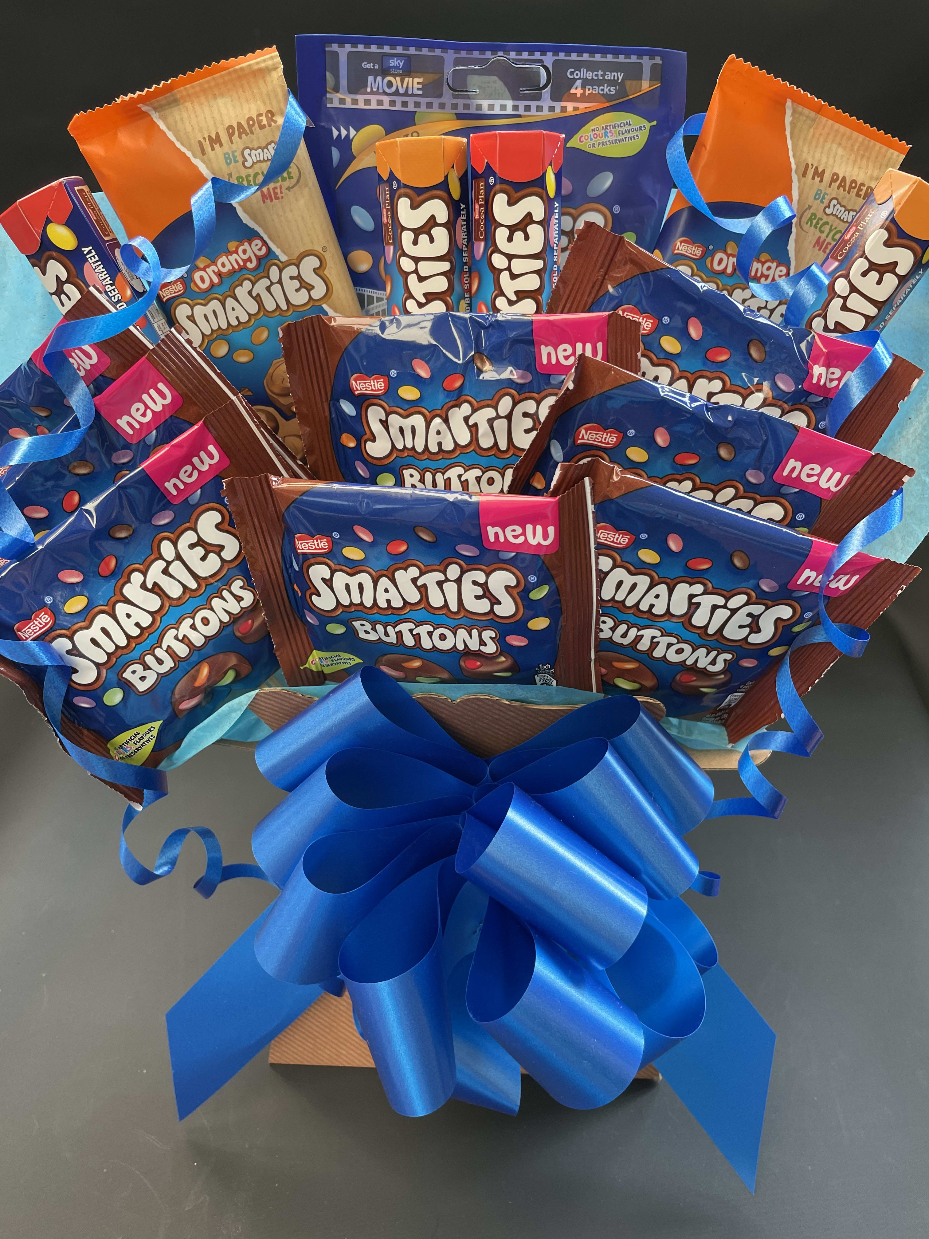Smarties Explosion bouquet - Bouquets - PearMill | Sweet Confectionery ...