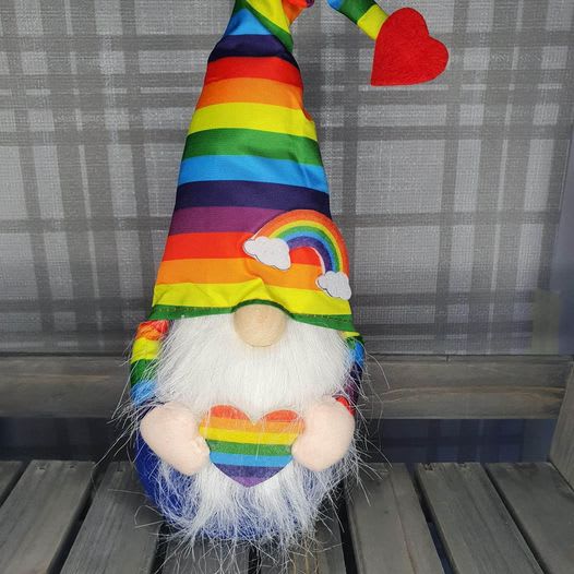 Rainbow gonk - Gonks - Ey Up Mi Ducks | Gift Shop in Ilkeston