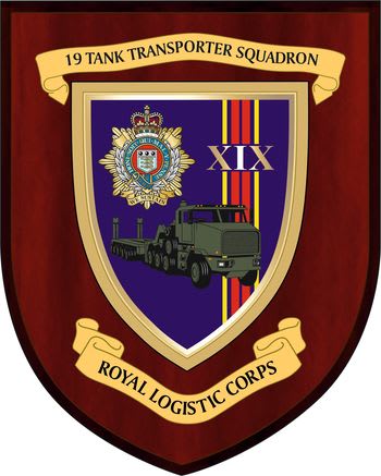 19 Tank Transporter Squadron Insignia - Tank Transporter Memorabilia ...