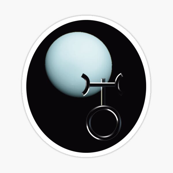 Uranus - Stickers - Author | The Thinker's Bookshop