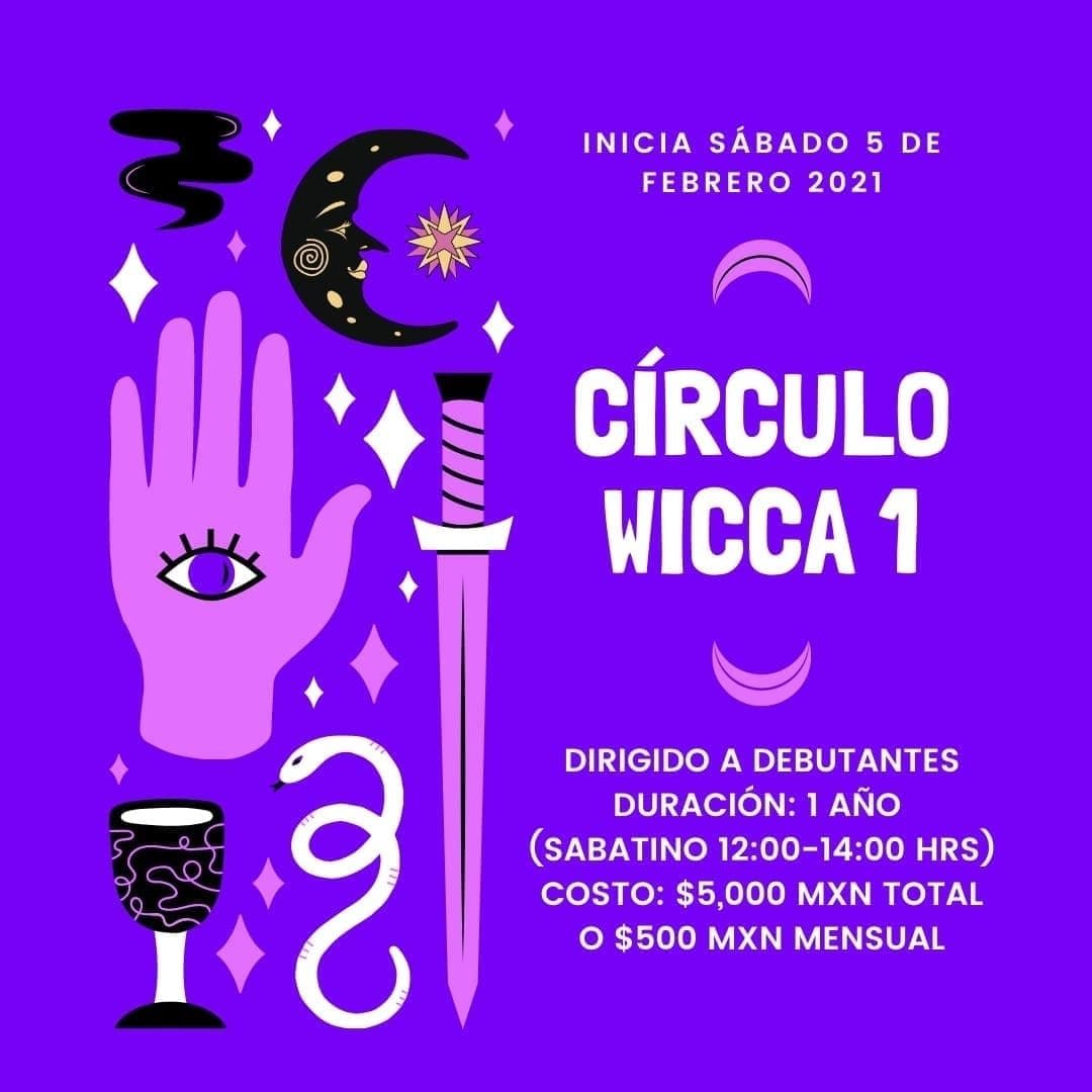 Círculo Wicca 1 - Cursos - Hexen - Escuela esotérica | Ciudad de México