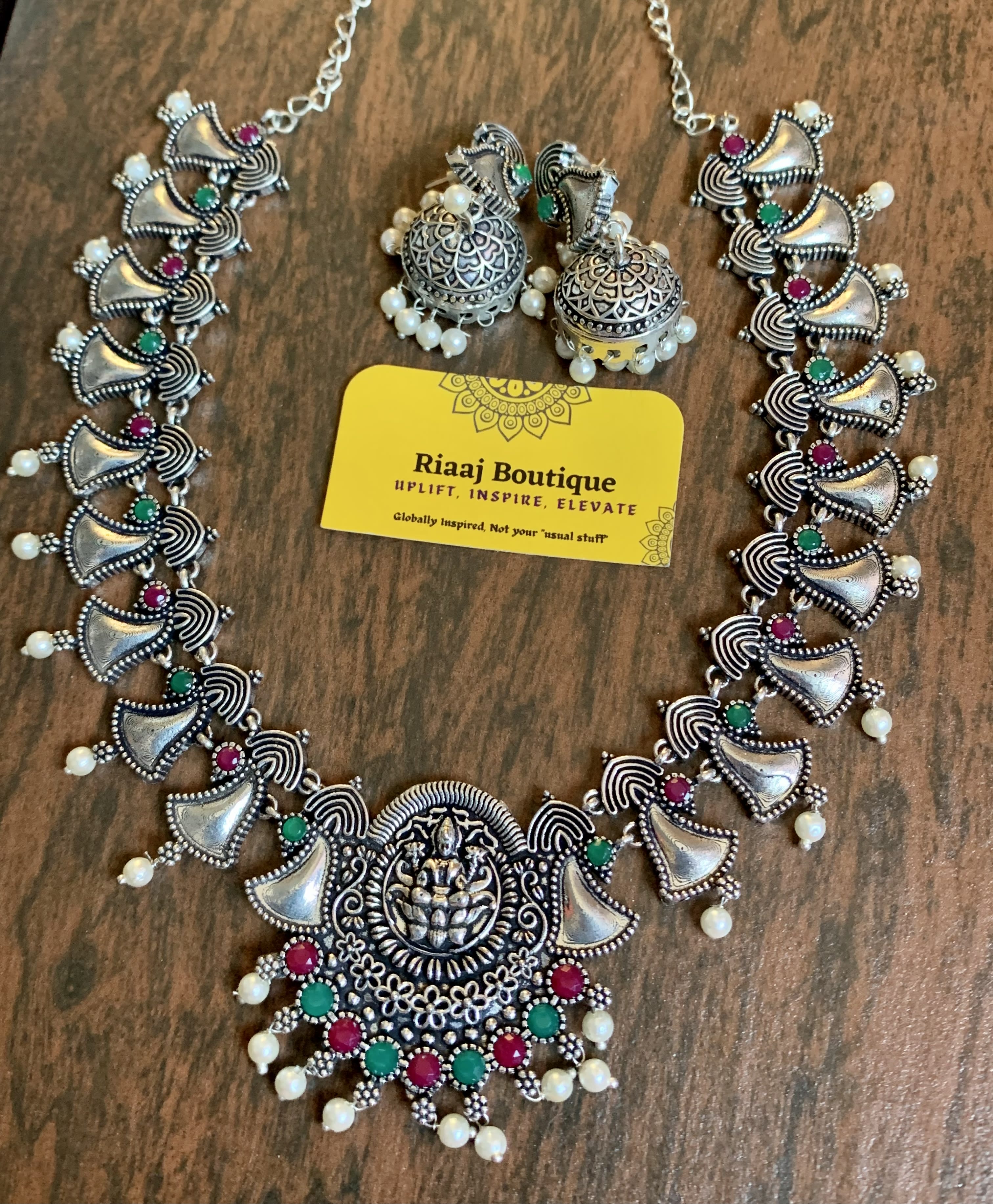 Ravishing Lakshmi set in beautifully crafted work - BLOWOUT Sale ...