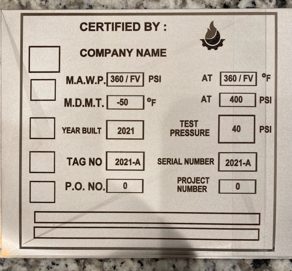 Stainless Steel Name Plates, Tags - Highlighted Products - Arc-San ...