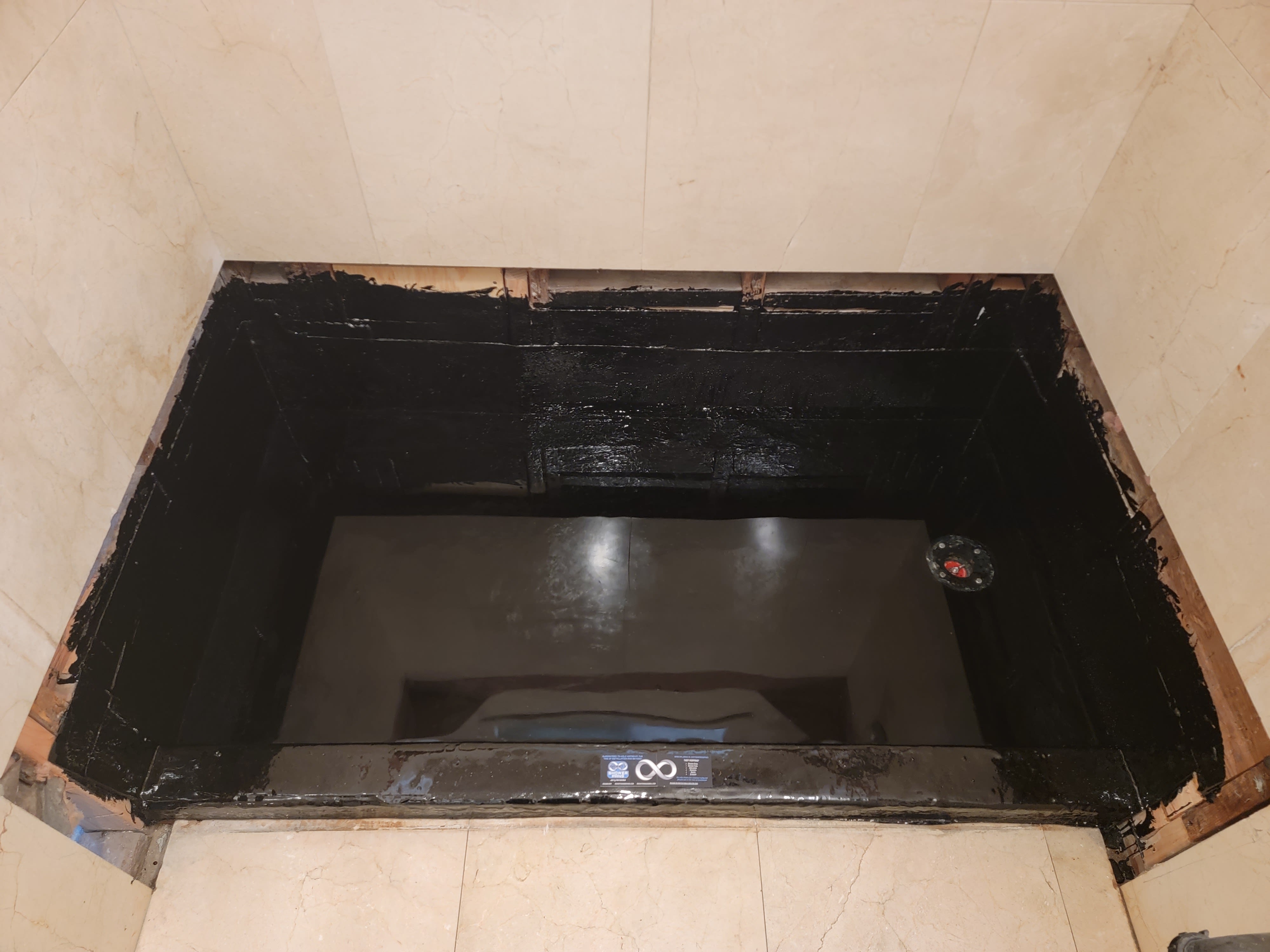Infinity Shower Pans - Waterproofing Company | Whittier