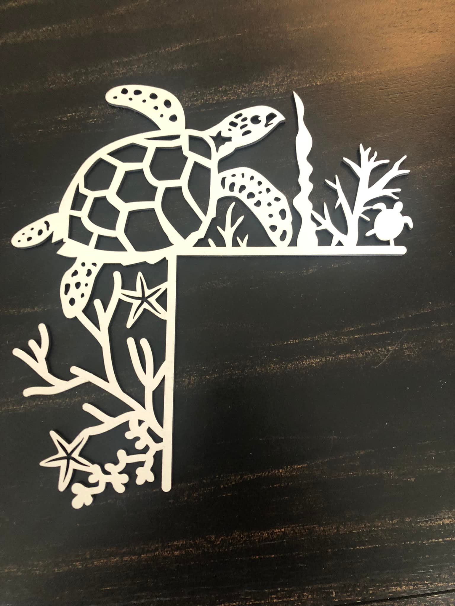 Sea Turtle Door Corner / Window Trim - Custom Door Corner / Window Trim ...