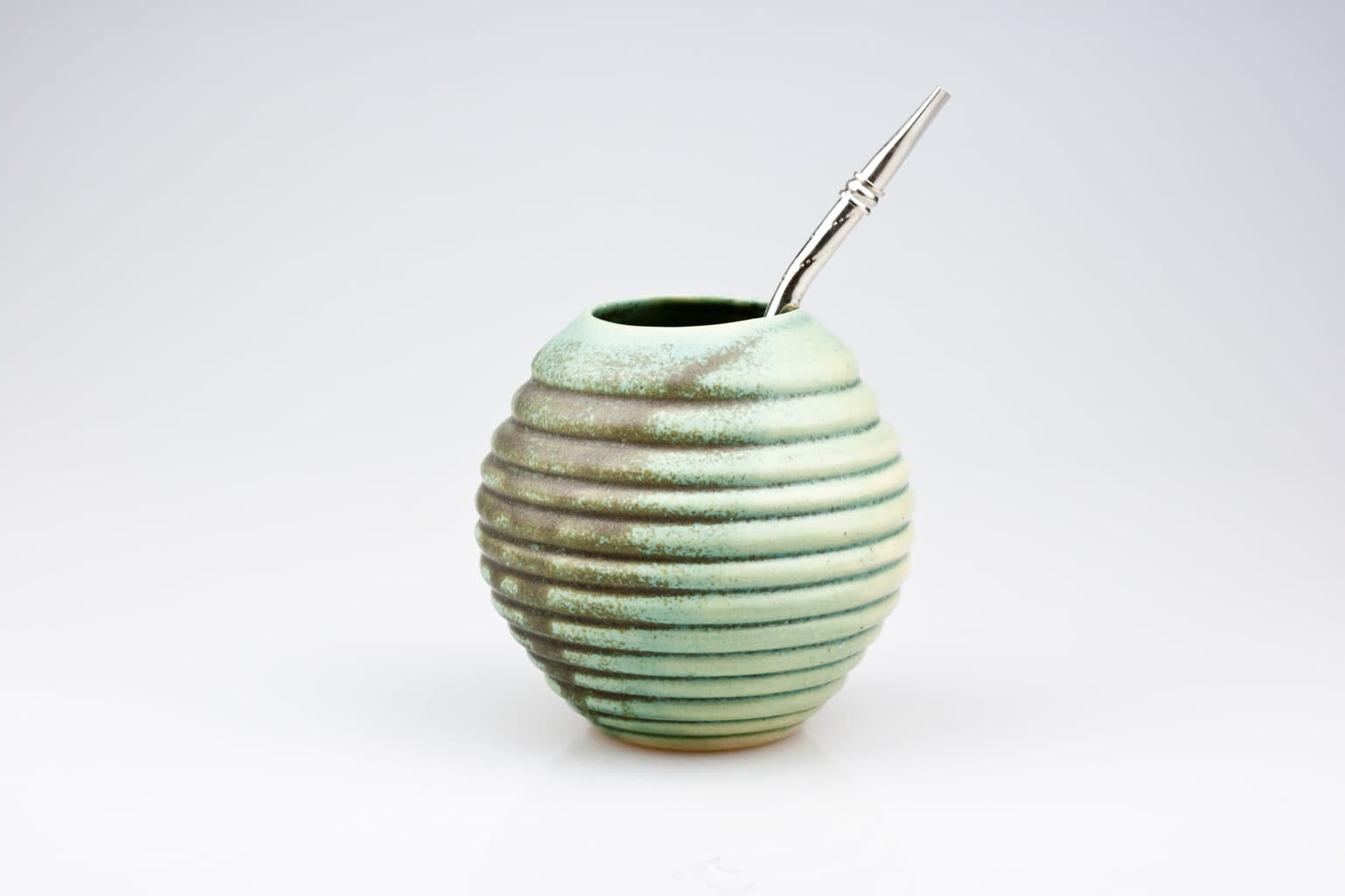 Green Yerba mate mug - Yerba Mate Mugs - Kina Ceramics | Ceramic Shop ...