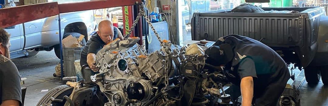 Engine Repair & Upgrades - Automotive Diesel Technician Services - Left ...