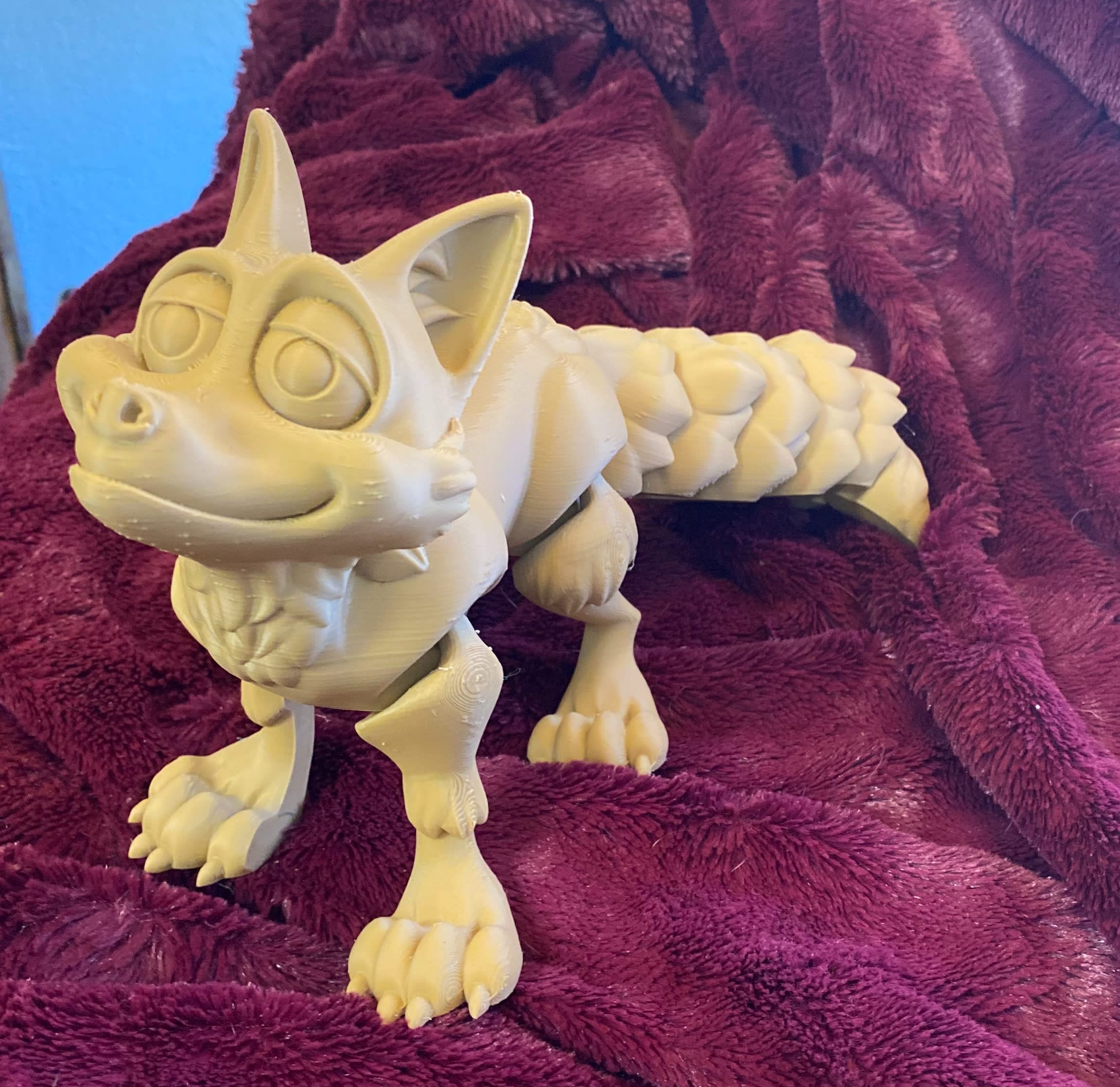 ARTICULATED 3D FOX - 3D ARTICULATED MODELS - Jaws 3D Print and Design ...
