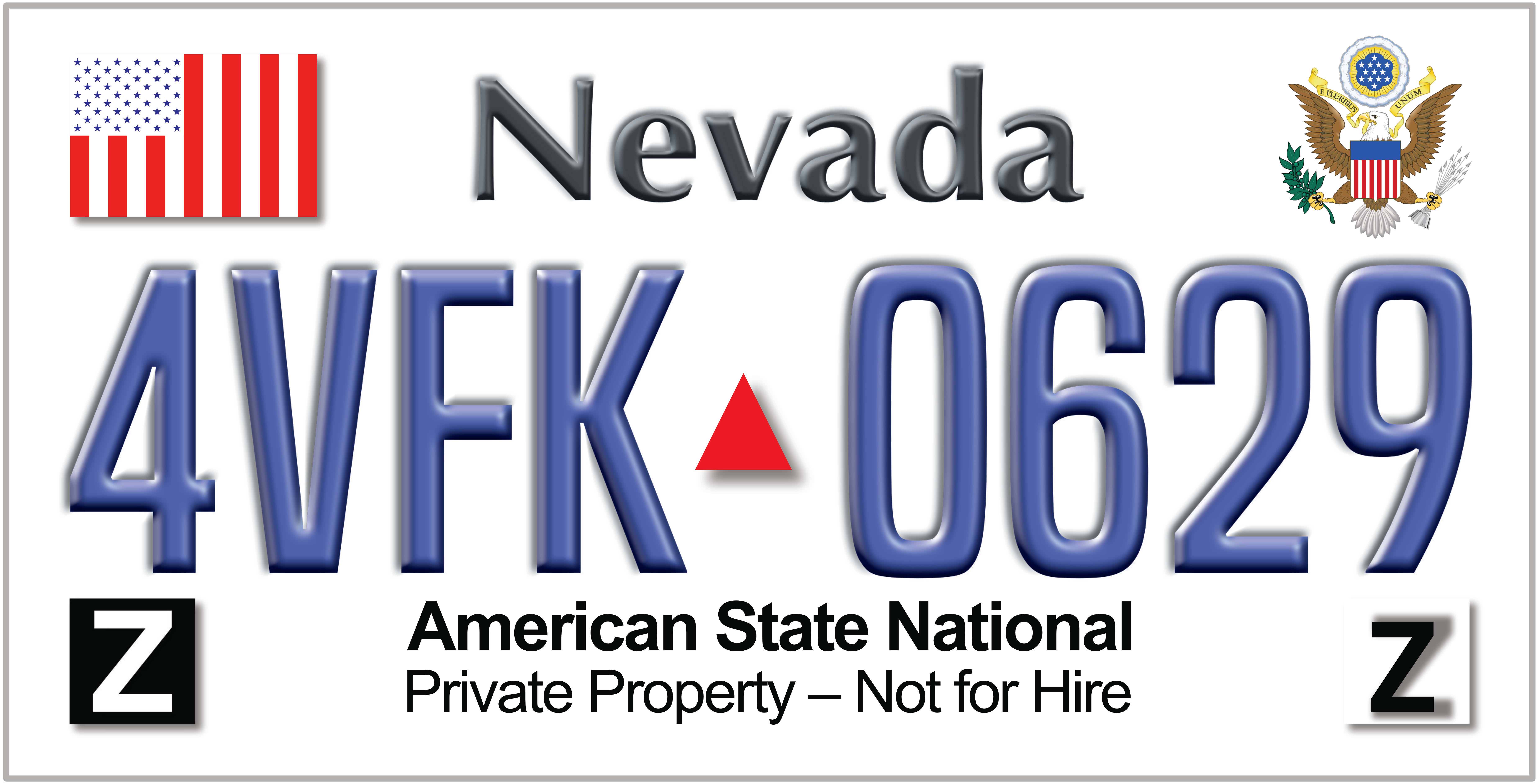 ILB Z Plate - Max Taylor's ILB - ASN Plates and More | Sign Maker in ...