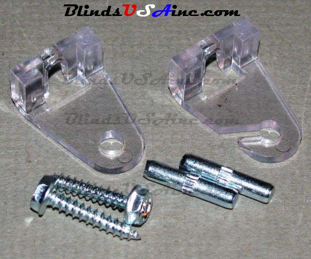 Mini Blind Hold Down Brackets with Pins - Hold Down Brackets ...