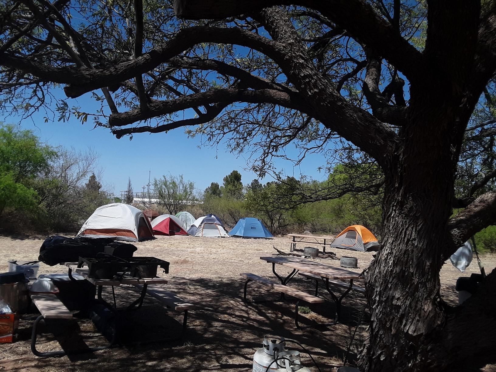 Tent Camping Sites - RV Park and Campground - Red Barn RV Park and ...