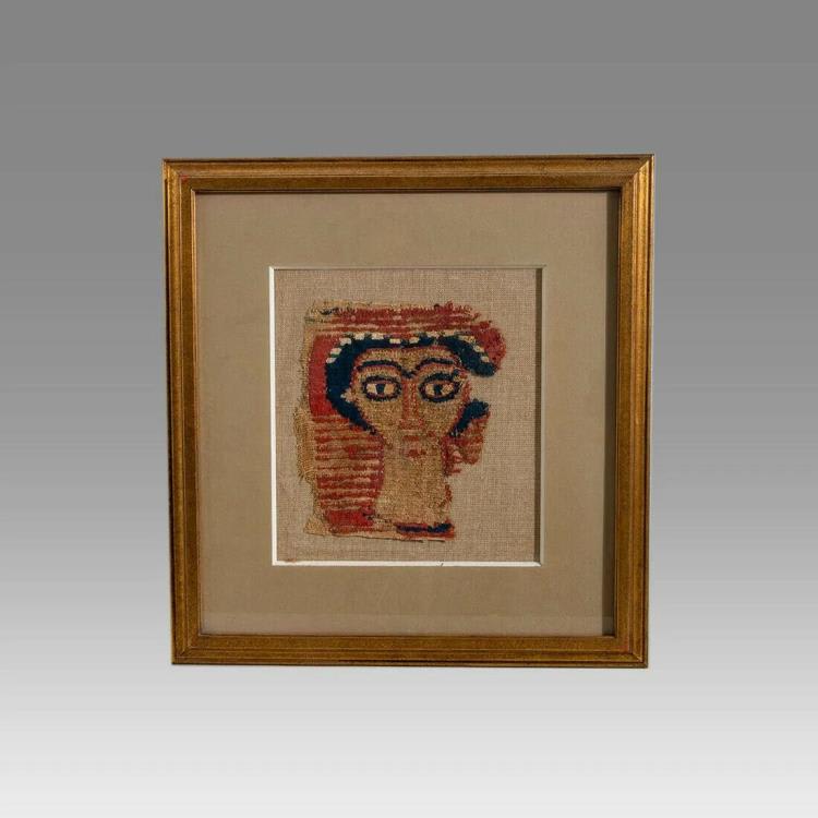 Egyptian Coptic Portrait - Antiquities - Palmyra Heritage Gallery ...