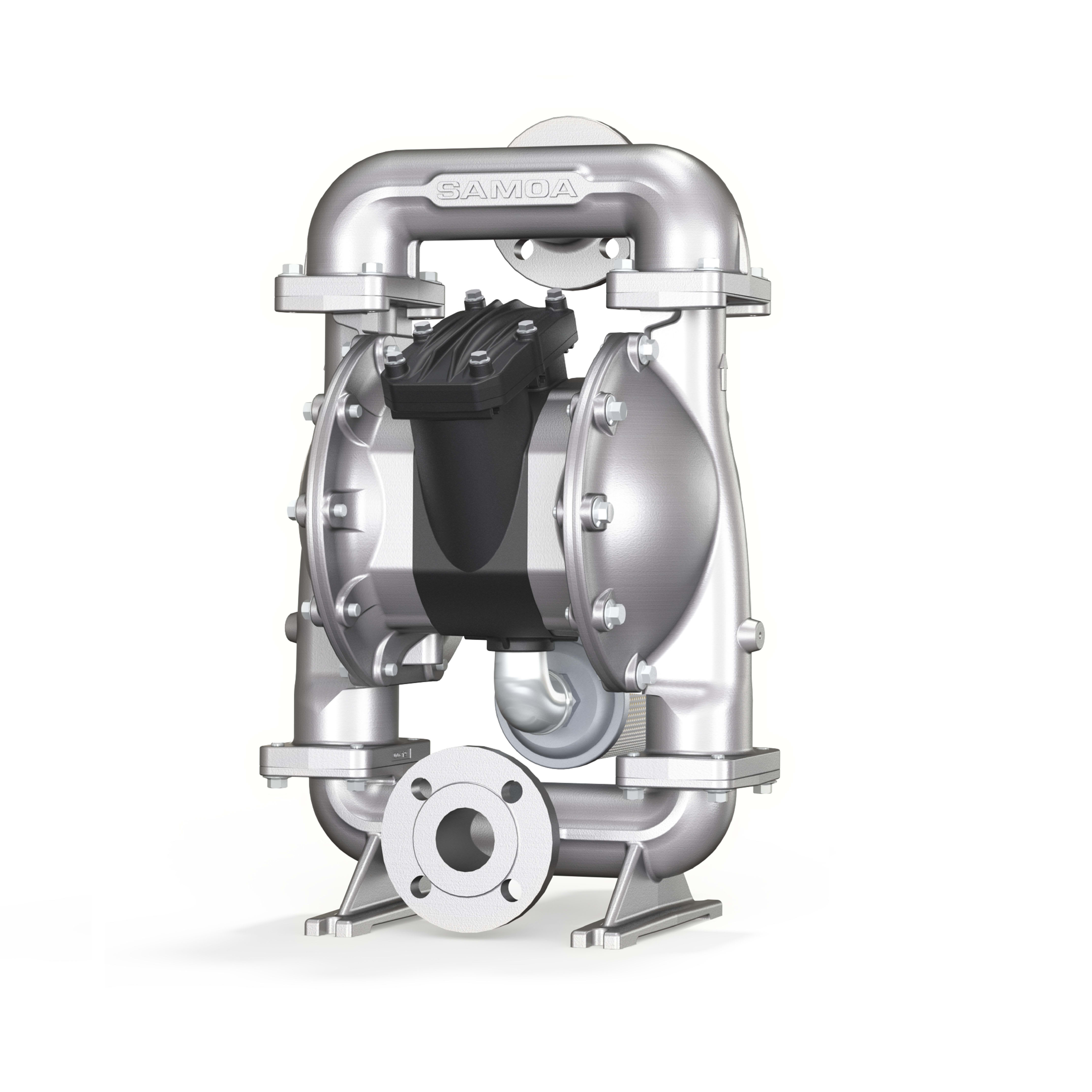 UP20 2" Stainless Steel AODD Diaphragm Pumps - Air Operated Double ...