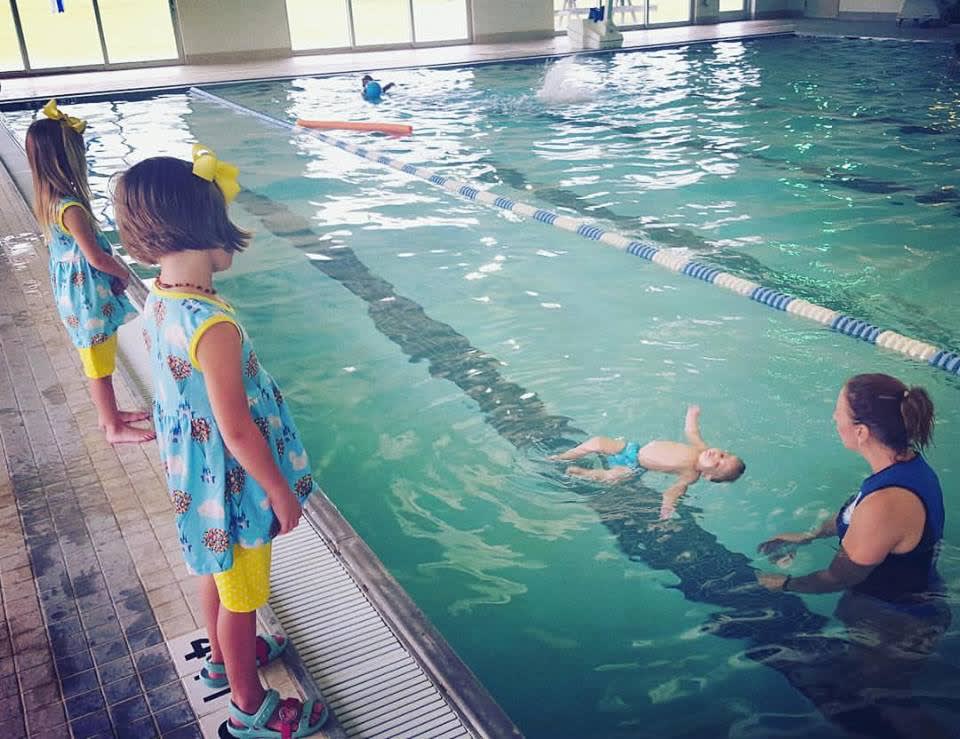 Survival Float - Our programs - Little Loggerheads Swim School - Kids ...