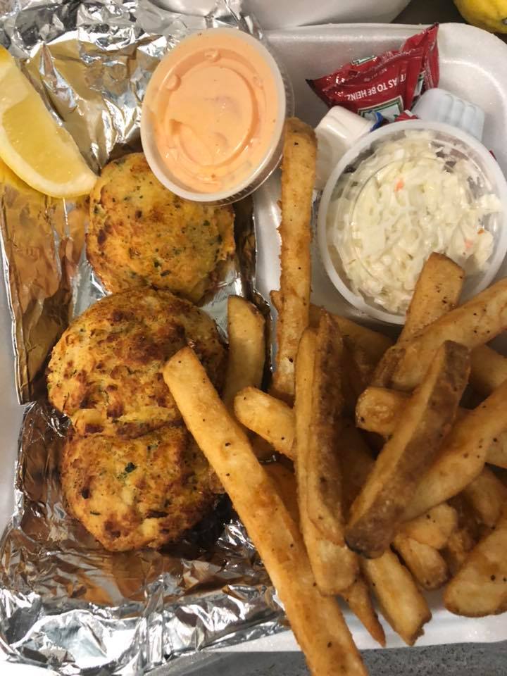 Crab Cake Platter - Specialty Seafood Platters To Take Out - Ortley ...