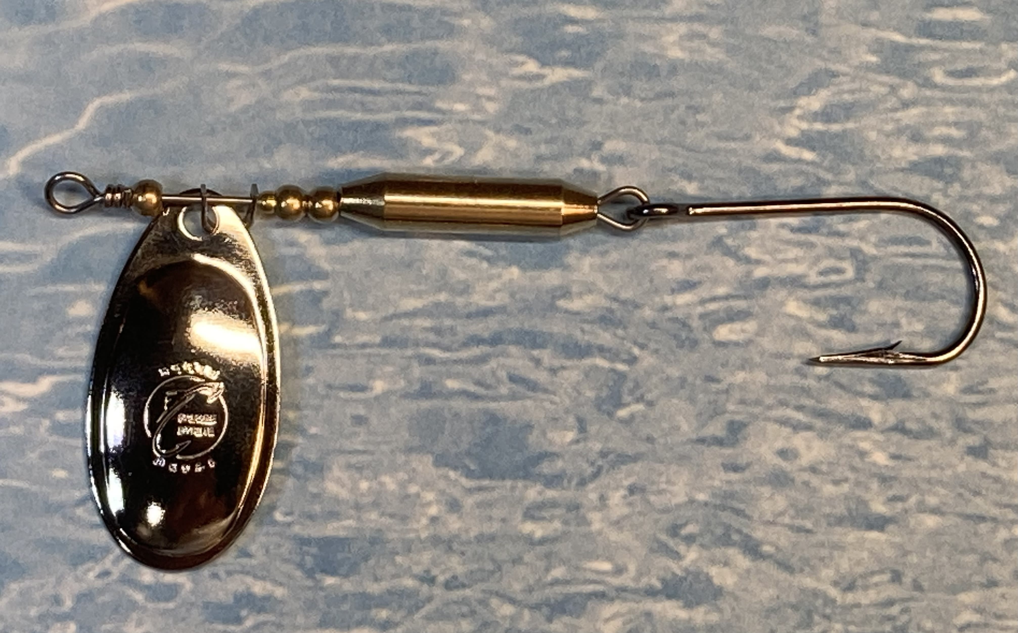 Size 5 - Hells Bells - Nickel - Heavy Metal Spinner - 3/8oz -Size 5 ...